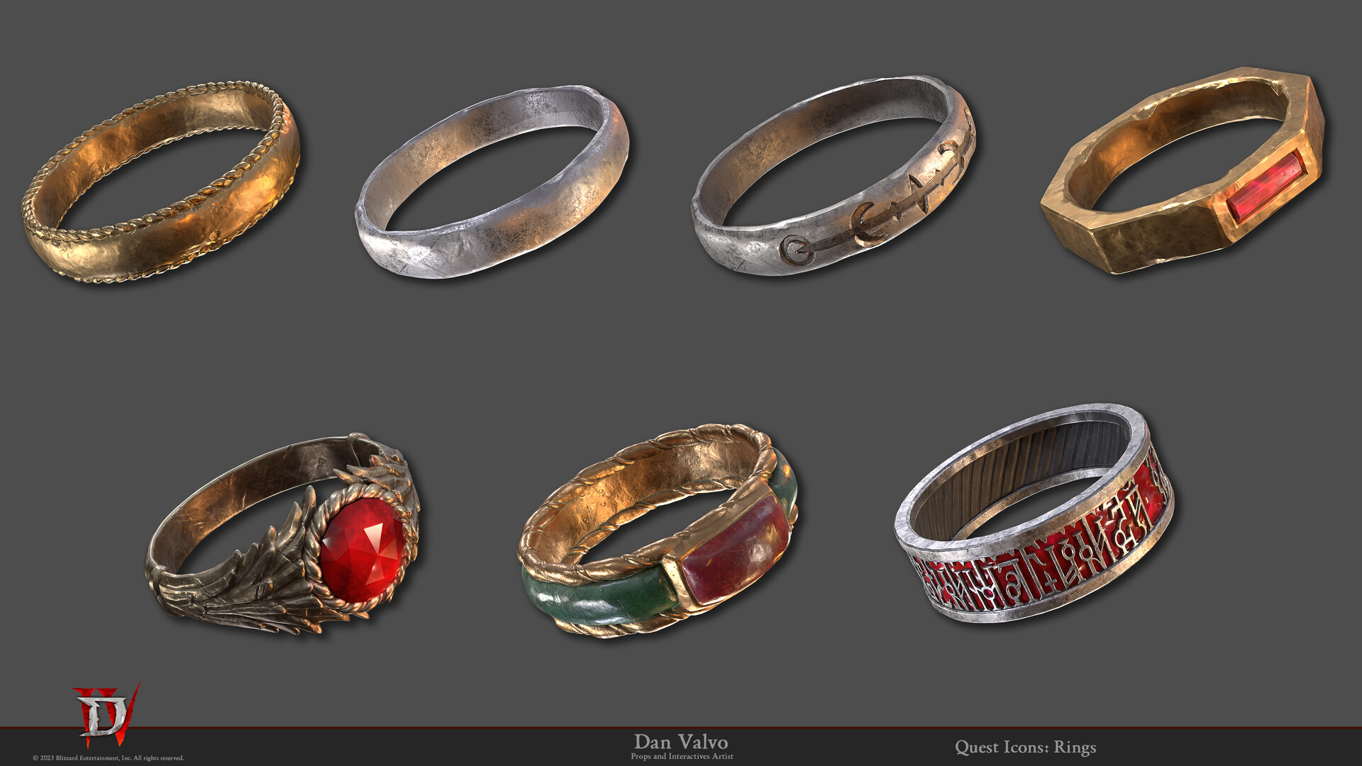 Dan Valvo - Diablo IV Rings