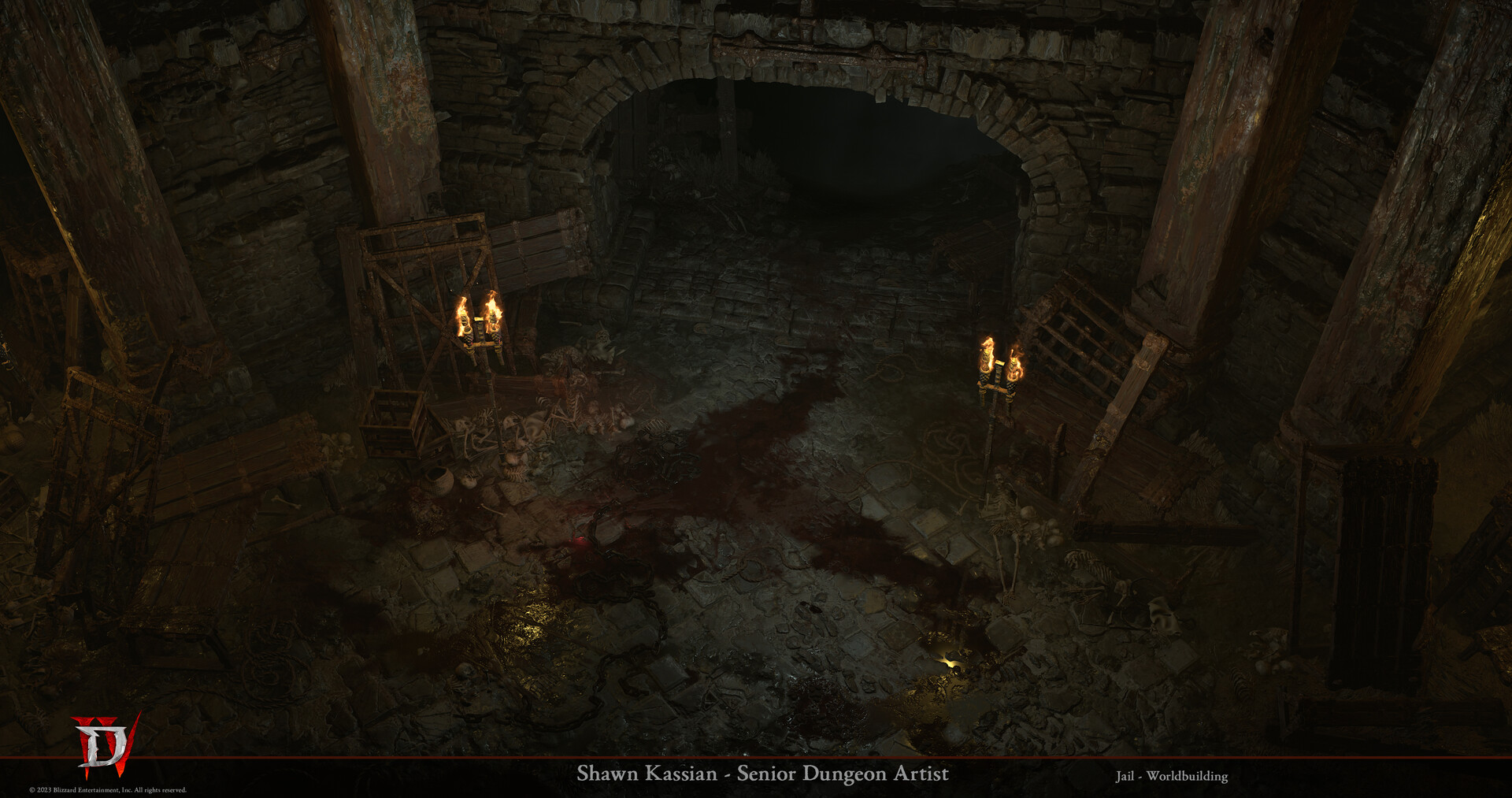 Shawn Kassian - Diablo 4 Jail Point of Interest World Building