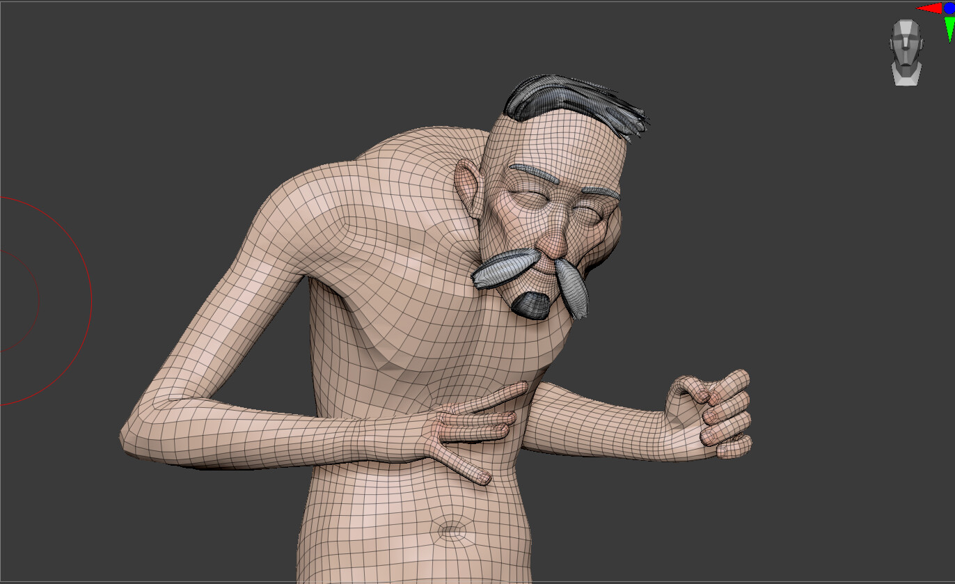 Gaoge Ren - VILLAGE-Character Modeling
