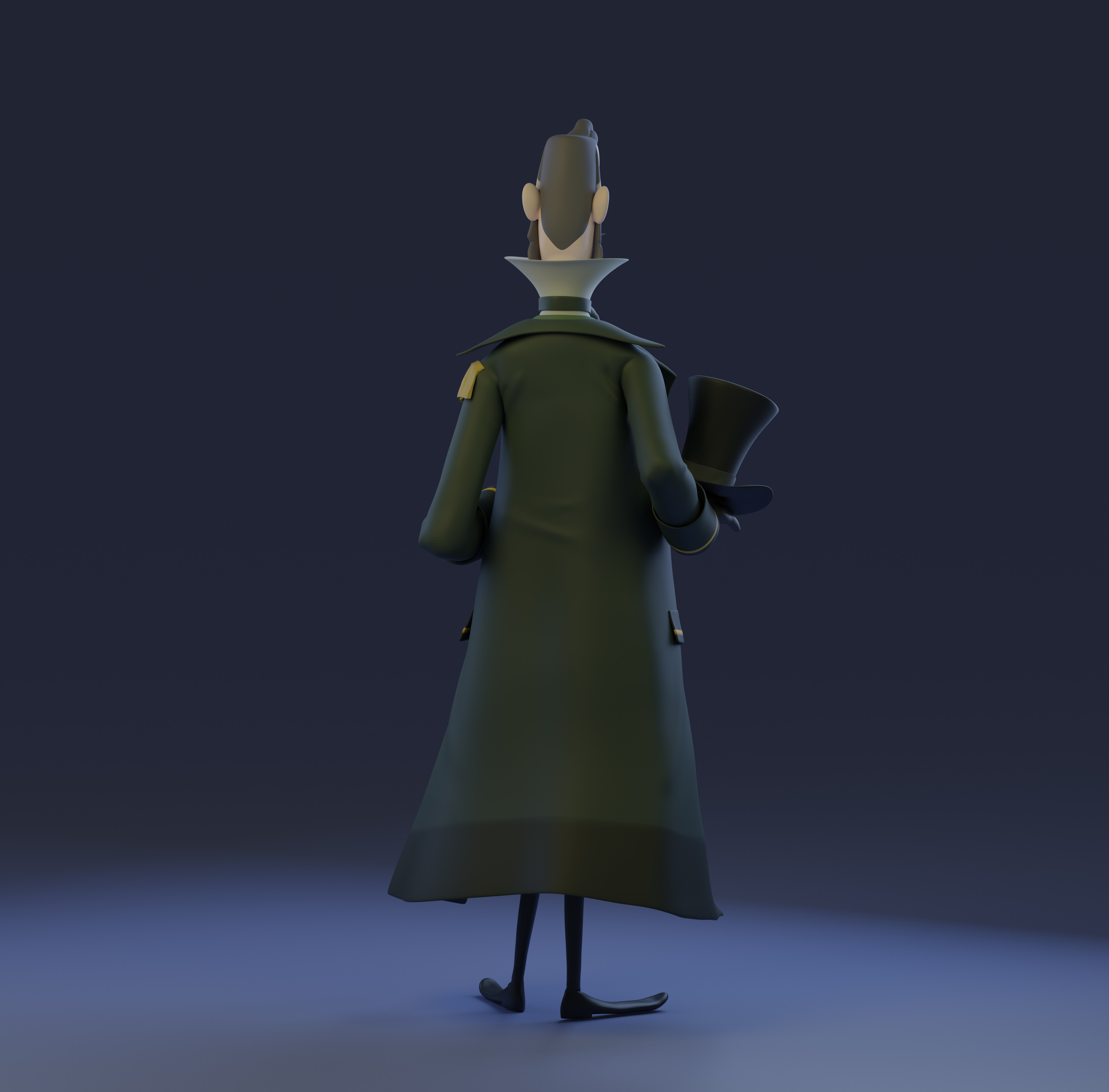 Gaoge Ren - POSTMASTER-Character Modeling