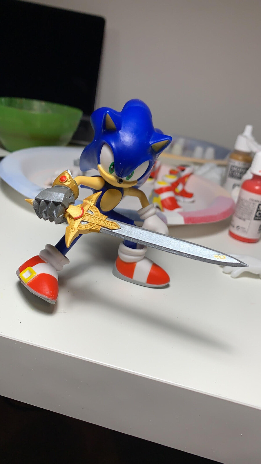 Kaio Augusto - Commision - Printed Sonic's Gauntlet