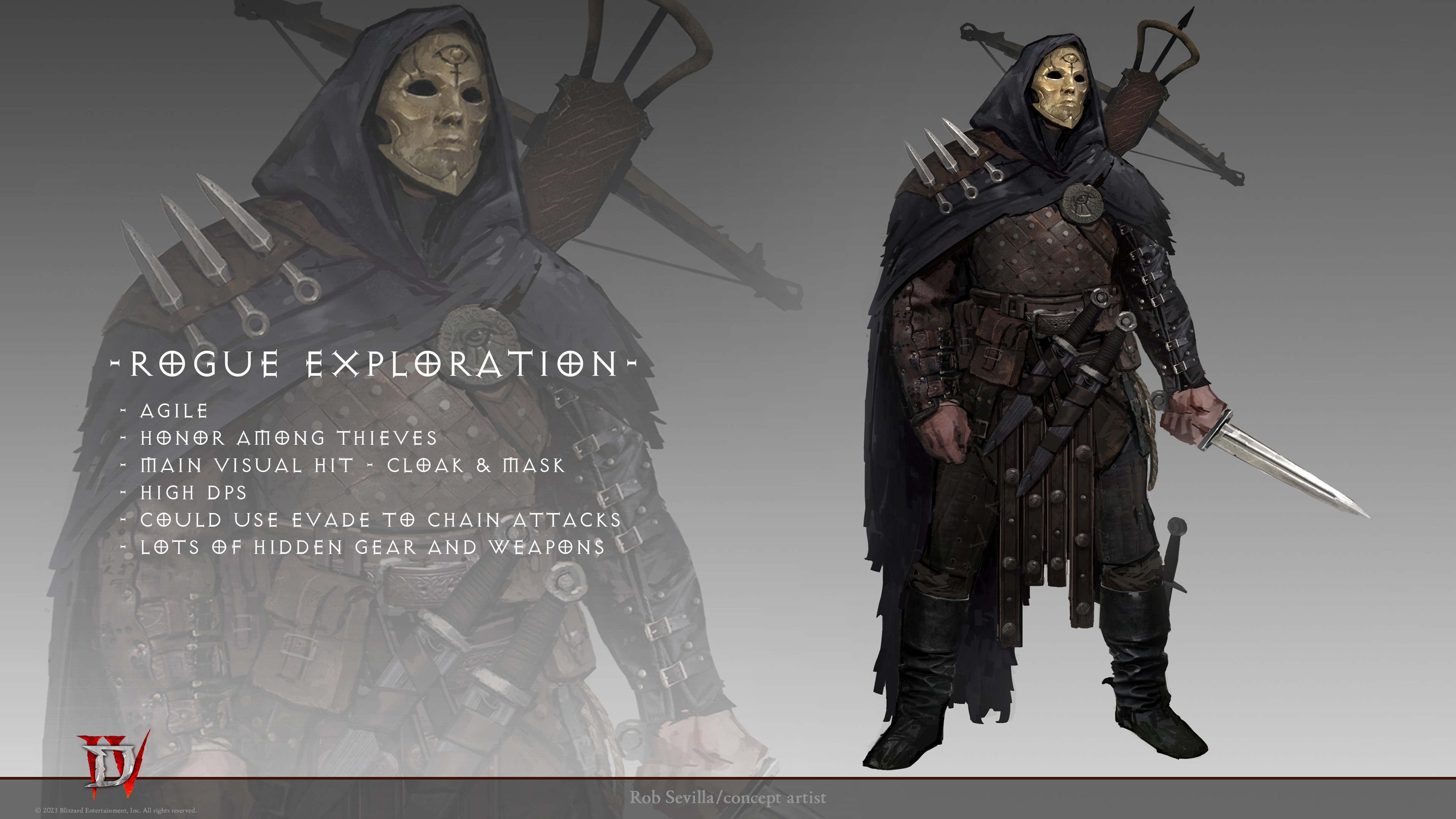 Rogue Class Exploration by Rob Sevilla : r/ImaginaryAssassins