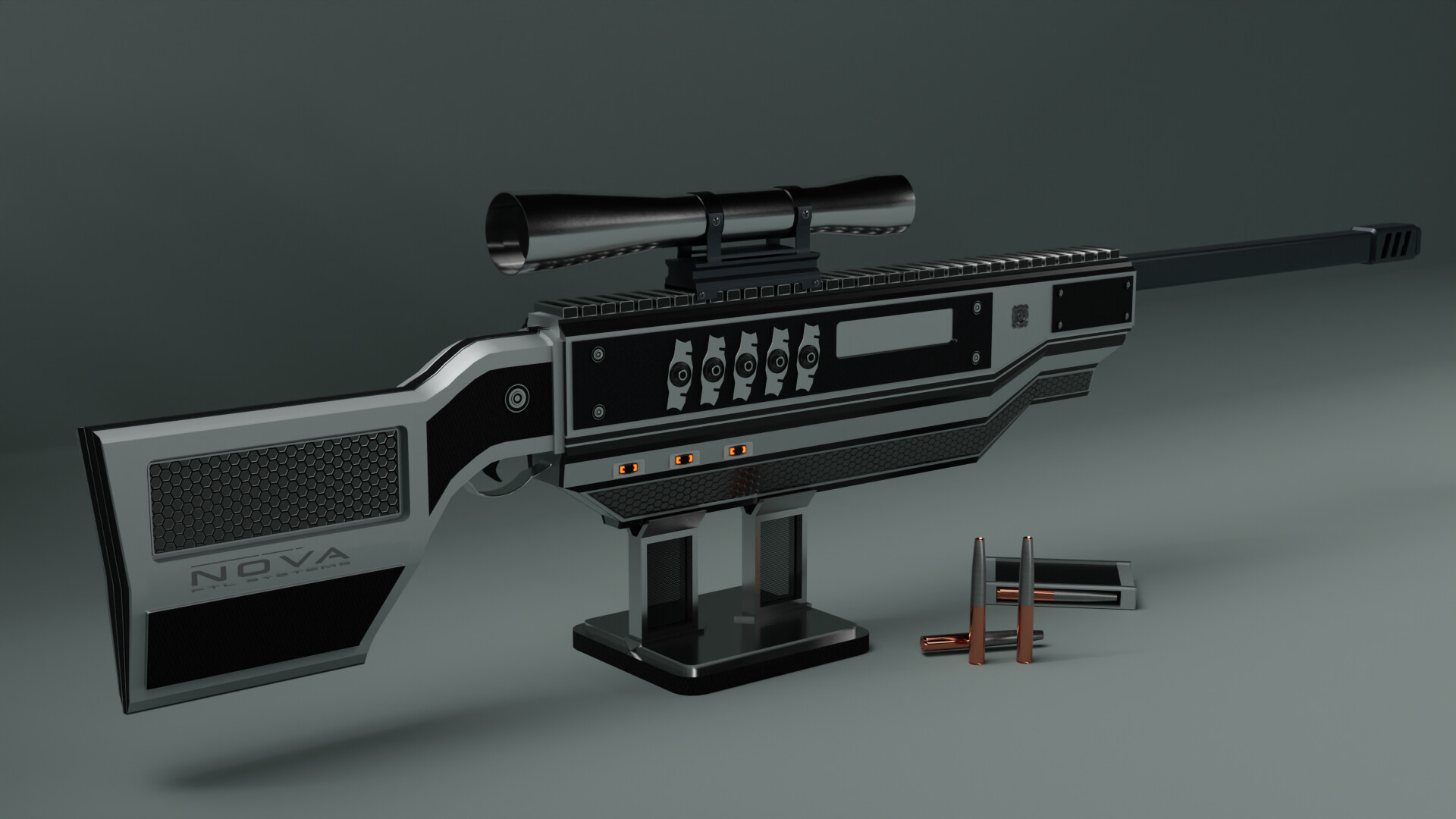 ArtStation - Mid Range Assault Weapon