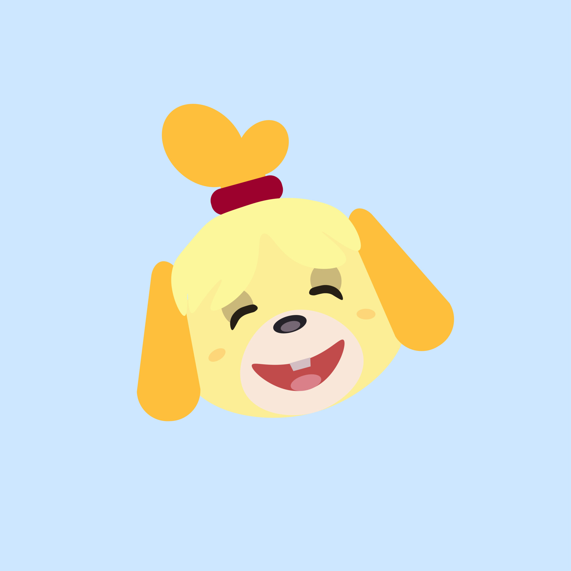 Isabelle Animalcrossing Face
