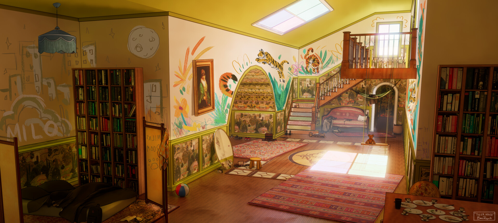 ArtStation - TIGER HOUSE