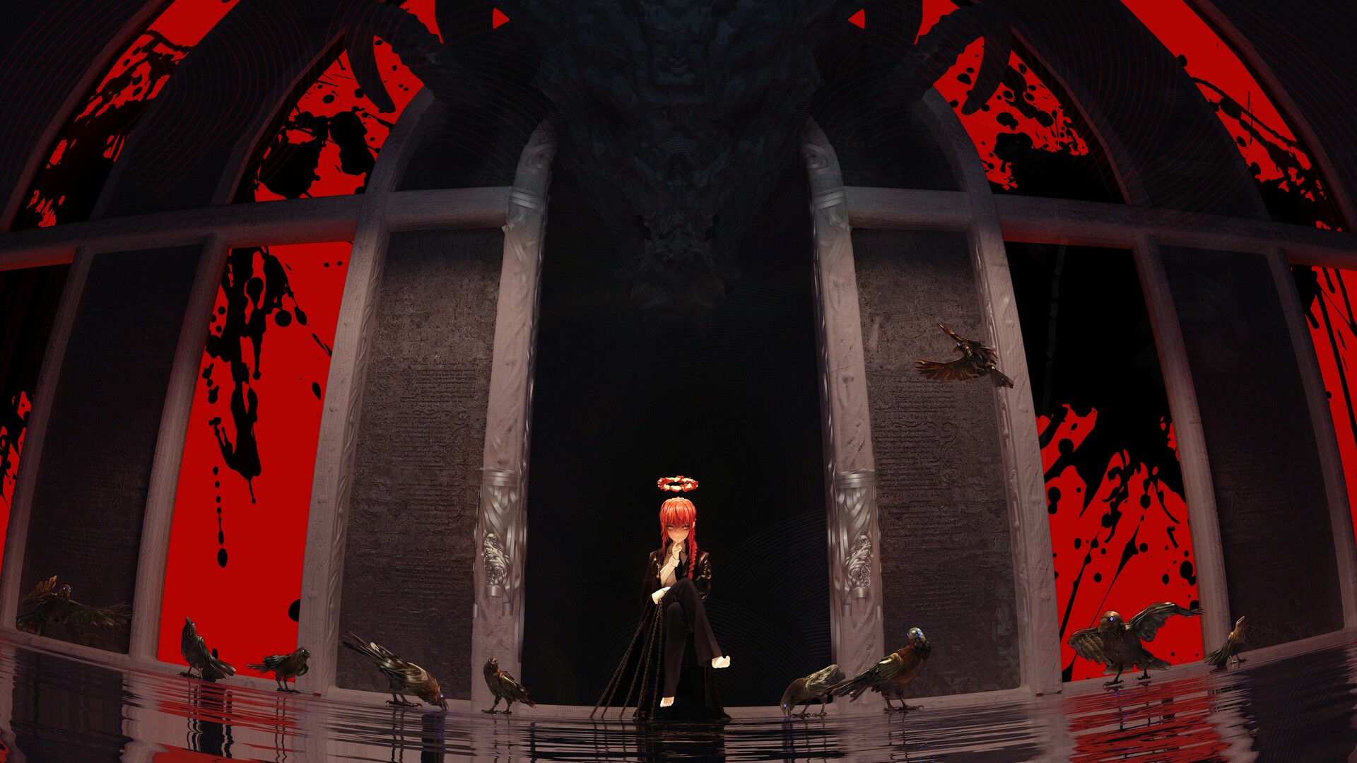 ArtStation - MAKIMA_FAN ART_:D