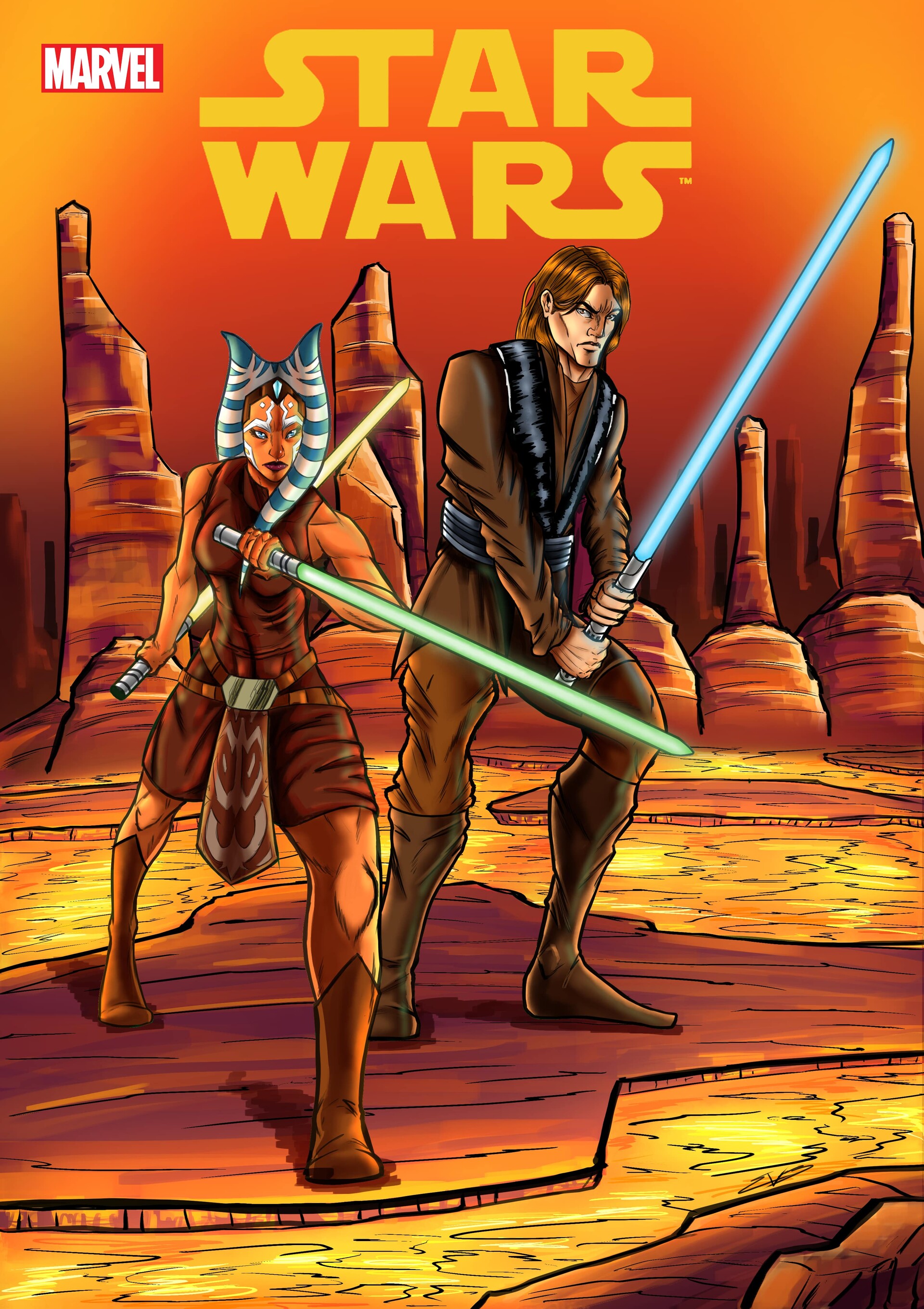 ArtStation - Star Wars Cover