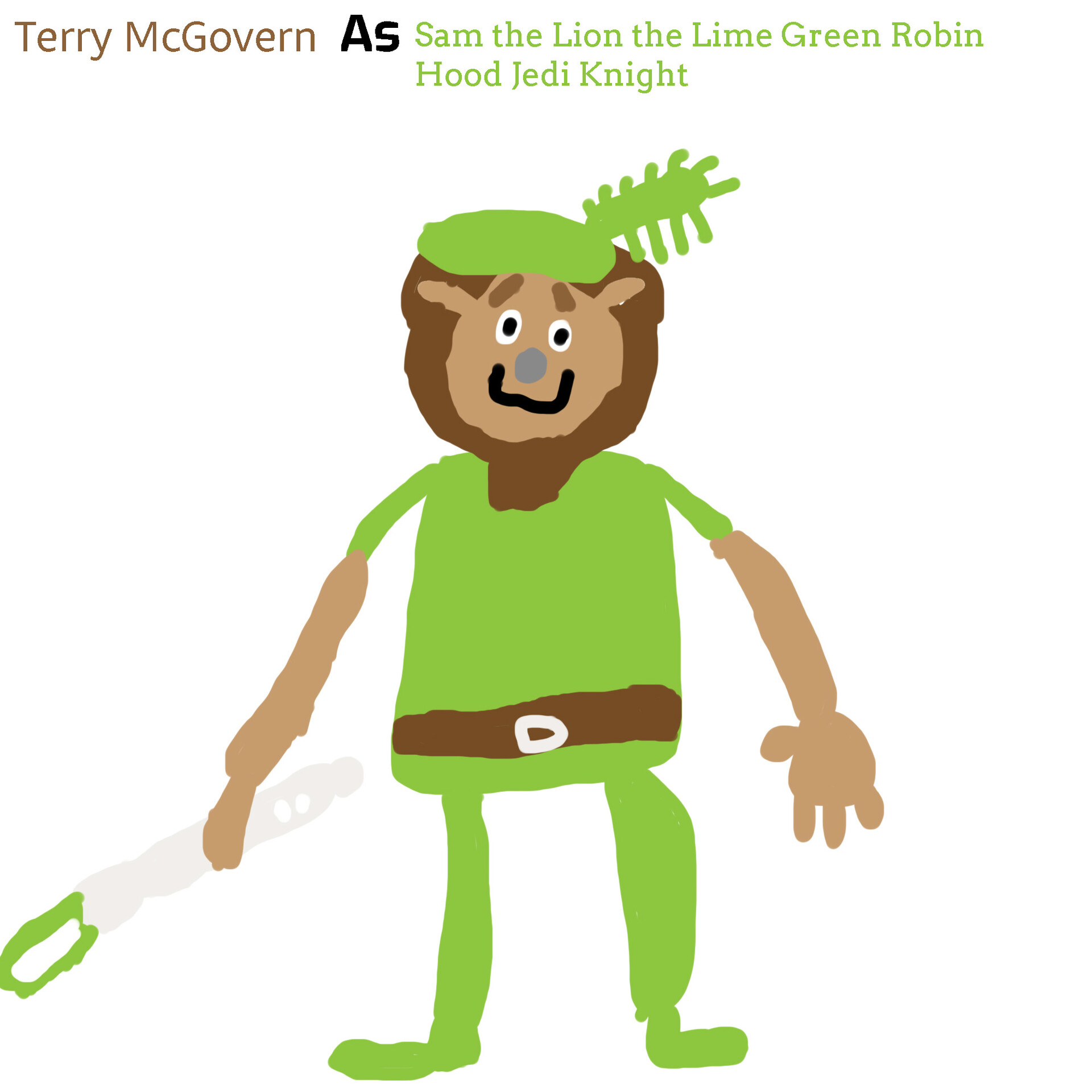 ArtStation - Lime Green Robin Hood Jedi Knight photo