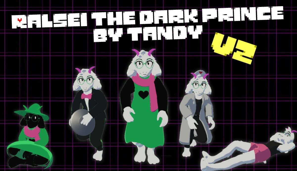 ArtStation - Stylized 3d Ralsei