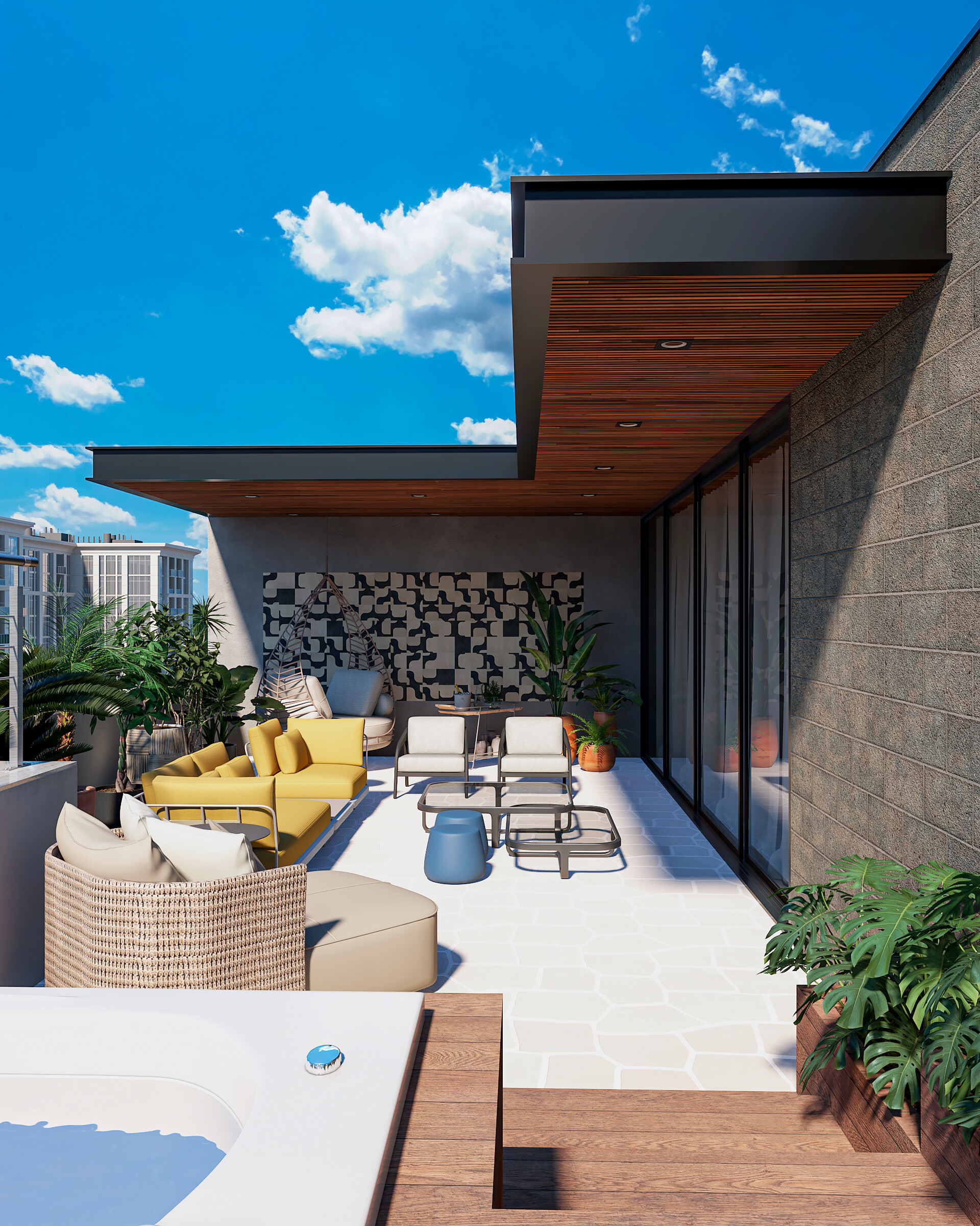 ArtStation - CGI - Gourmet Balcony