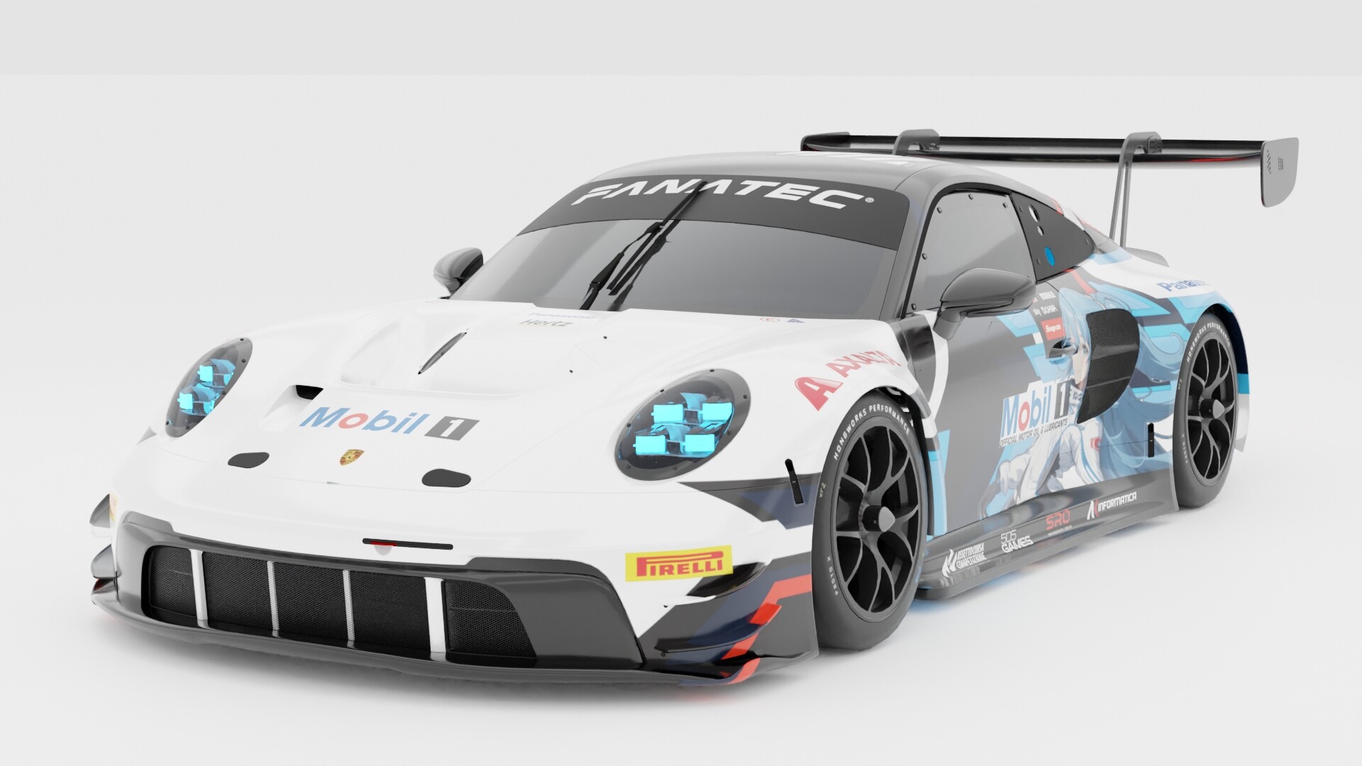 Porsche 992 GT3 Mobil1 livery [ACC] by HONGWORKS Design — ProUser.Me