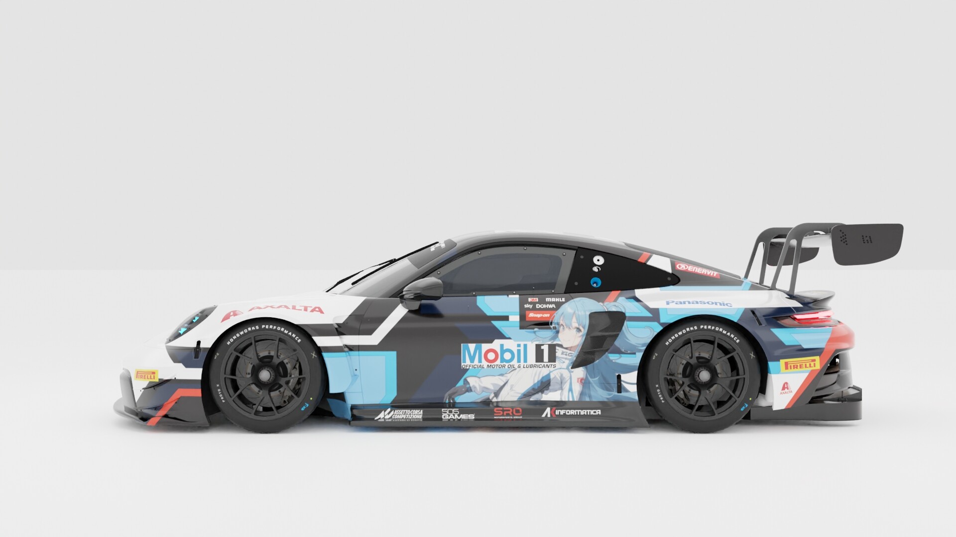 Porsche 992 GT3 Mobil1 livery [ACC] by HONGWORKS Design — ProUser.Me