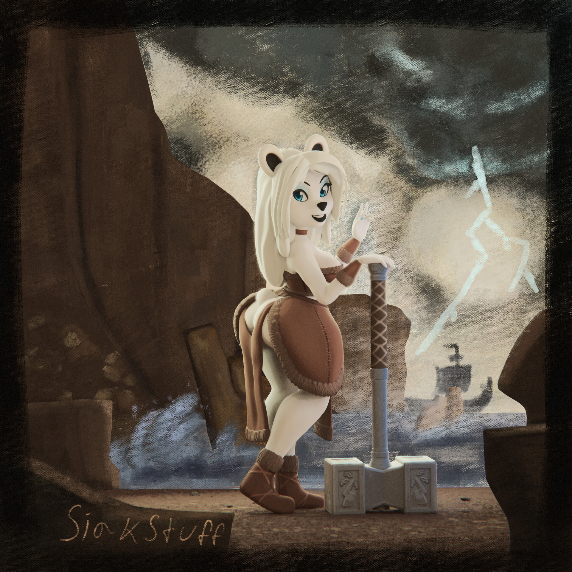 ArtStation - Stormbringer Nia!