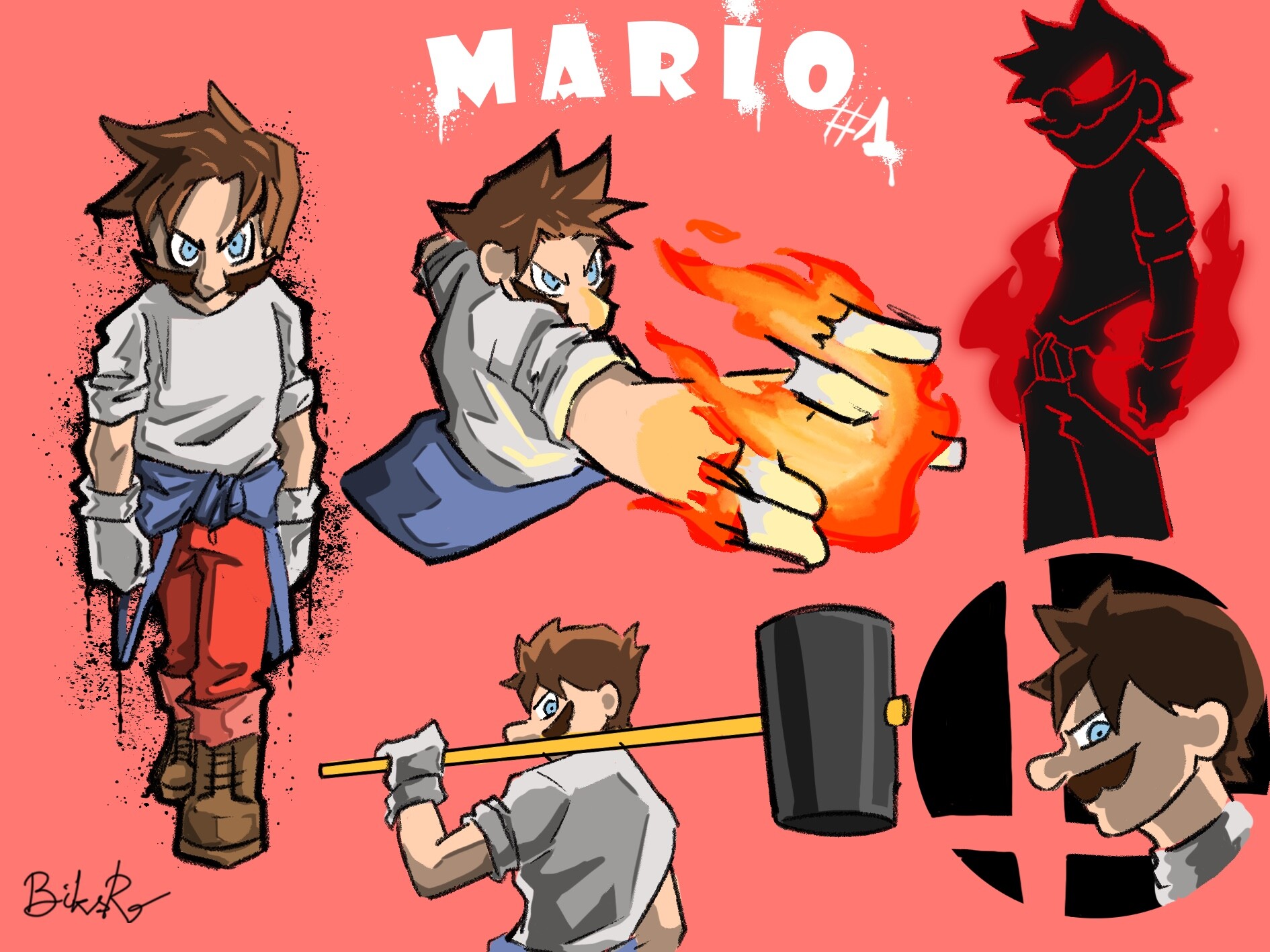 ArtStation - NEW MARIO