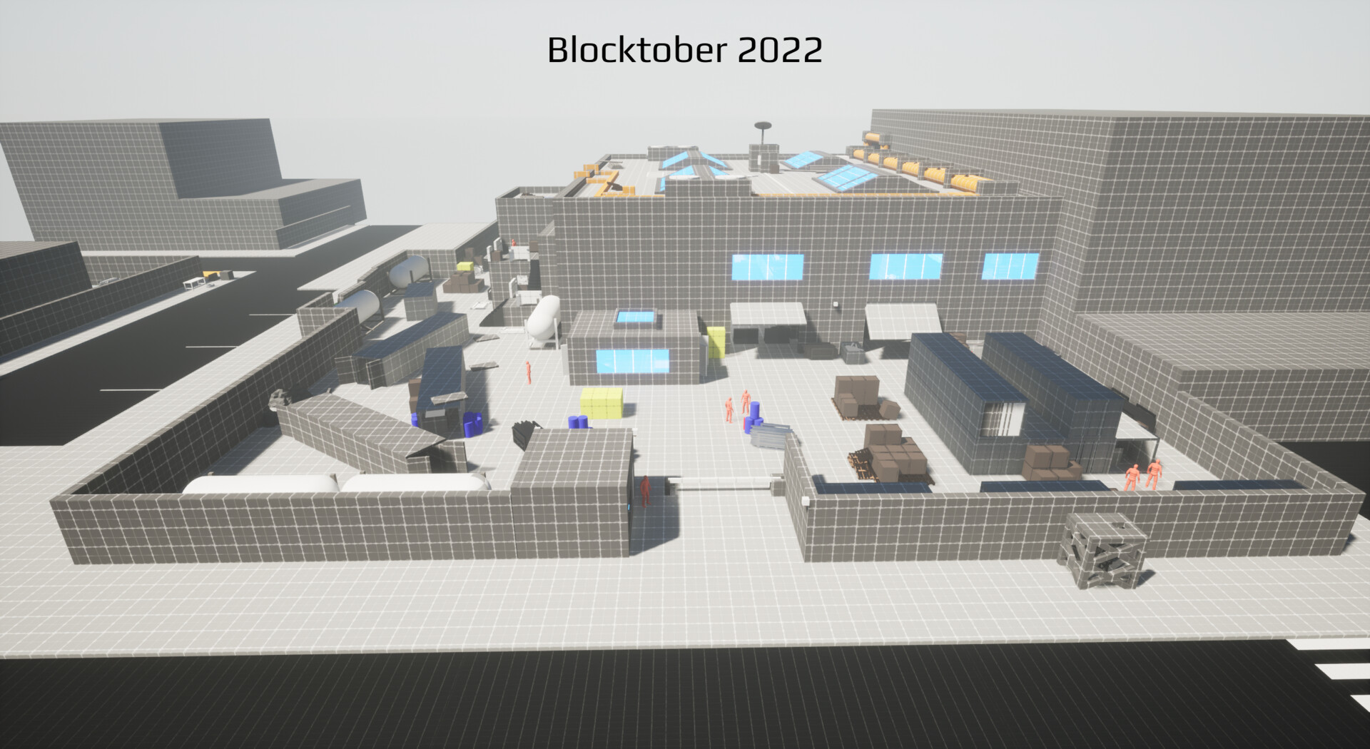 ArtStation - Maelstrom factory - Blocktober 2022, UE5