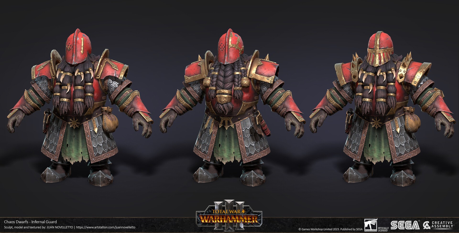 Juan Novelletto - Infernal Guard - Total War: Warhammer III - Forge of ...