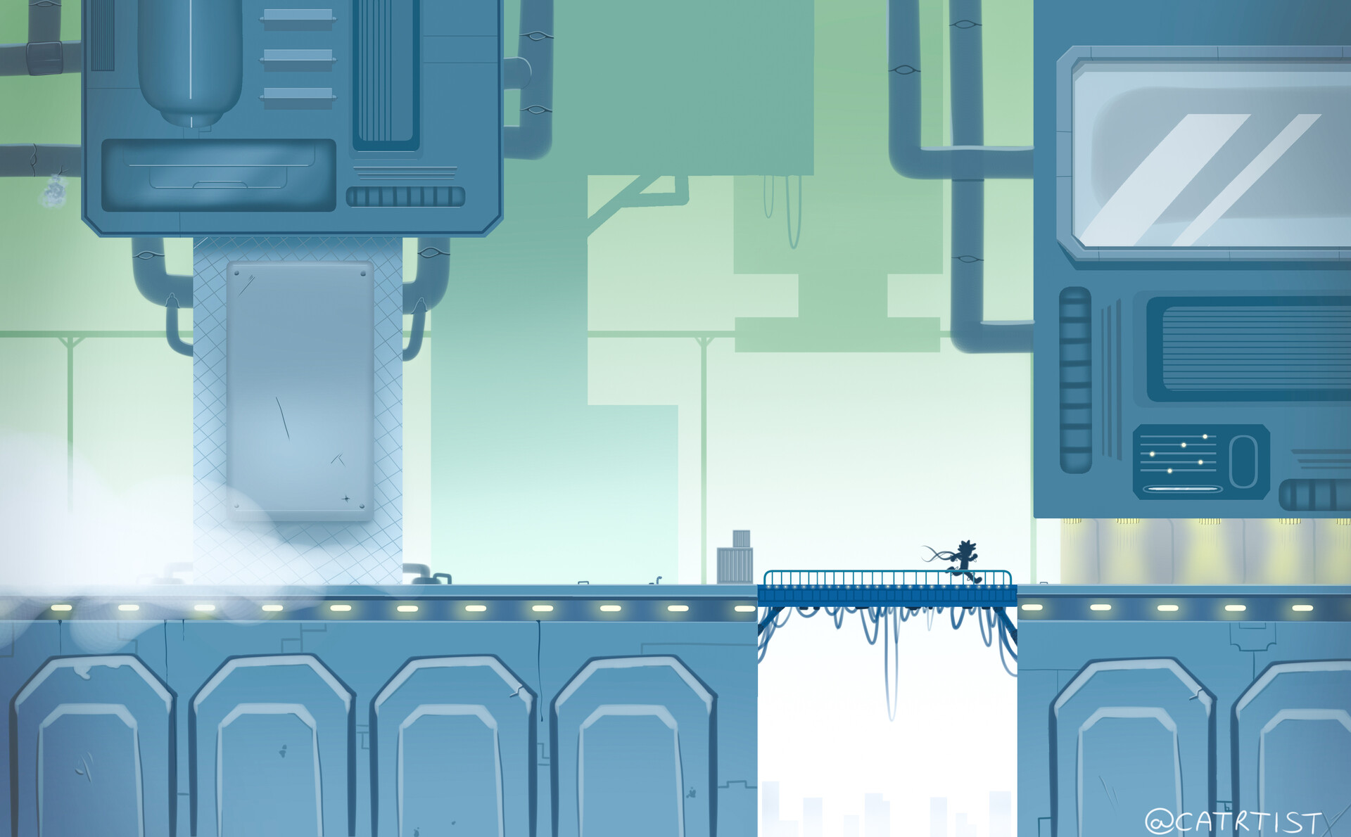 ArtStation - Lab concept art