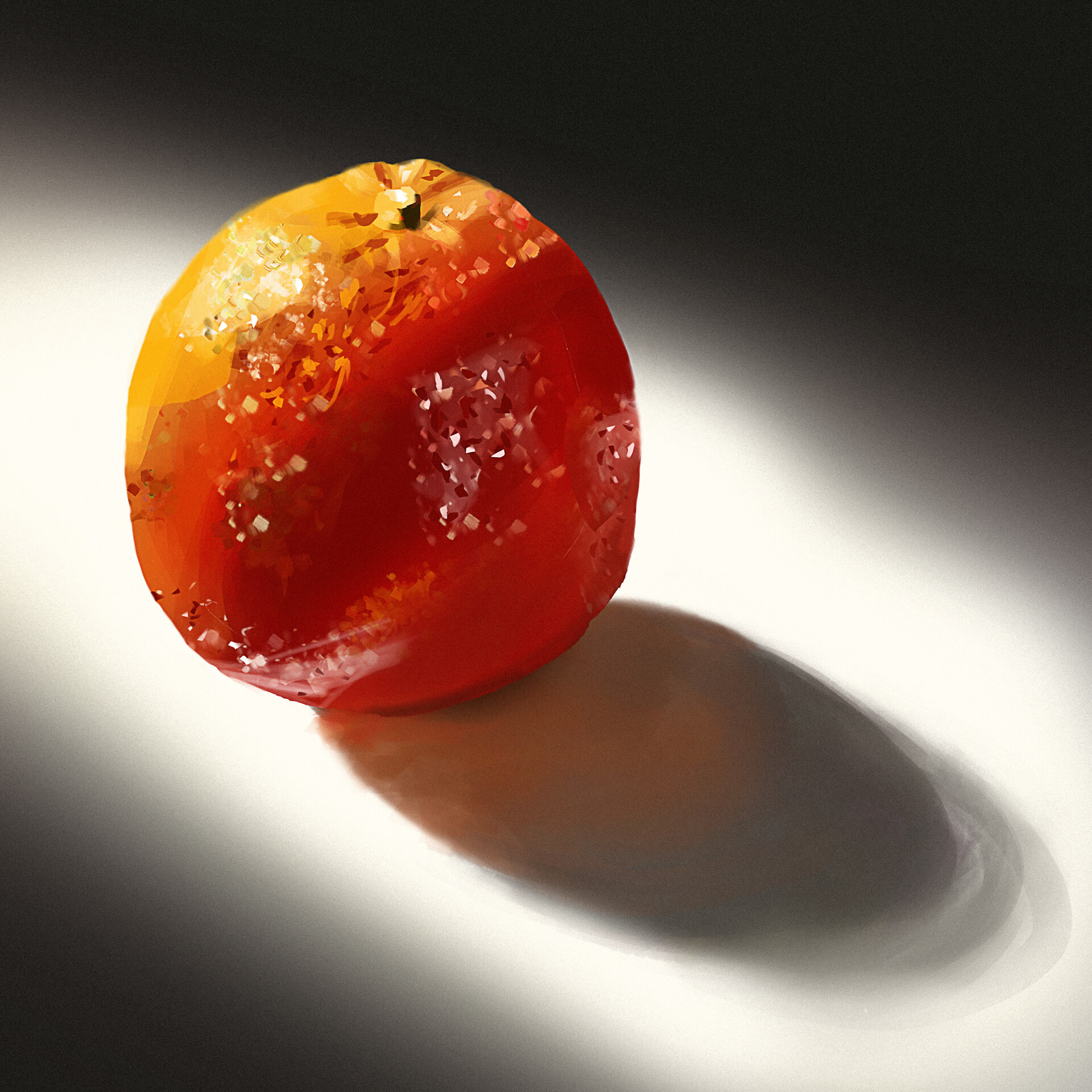 ArtStation - Orange Still Life