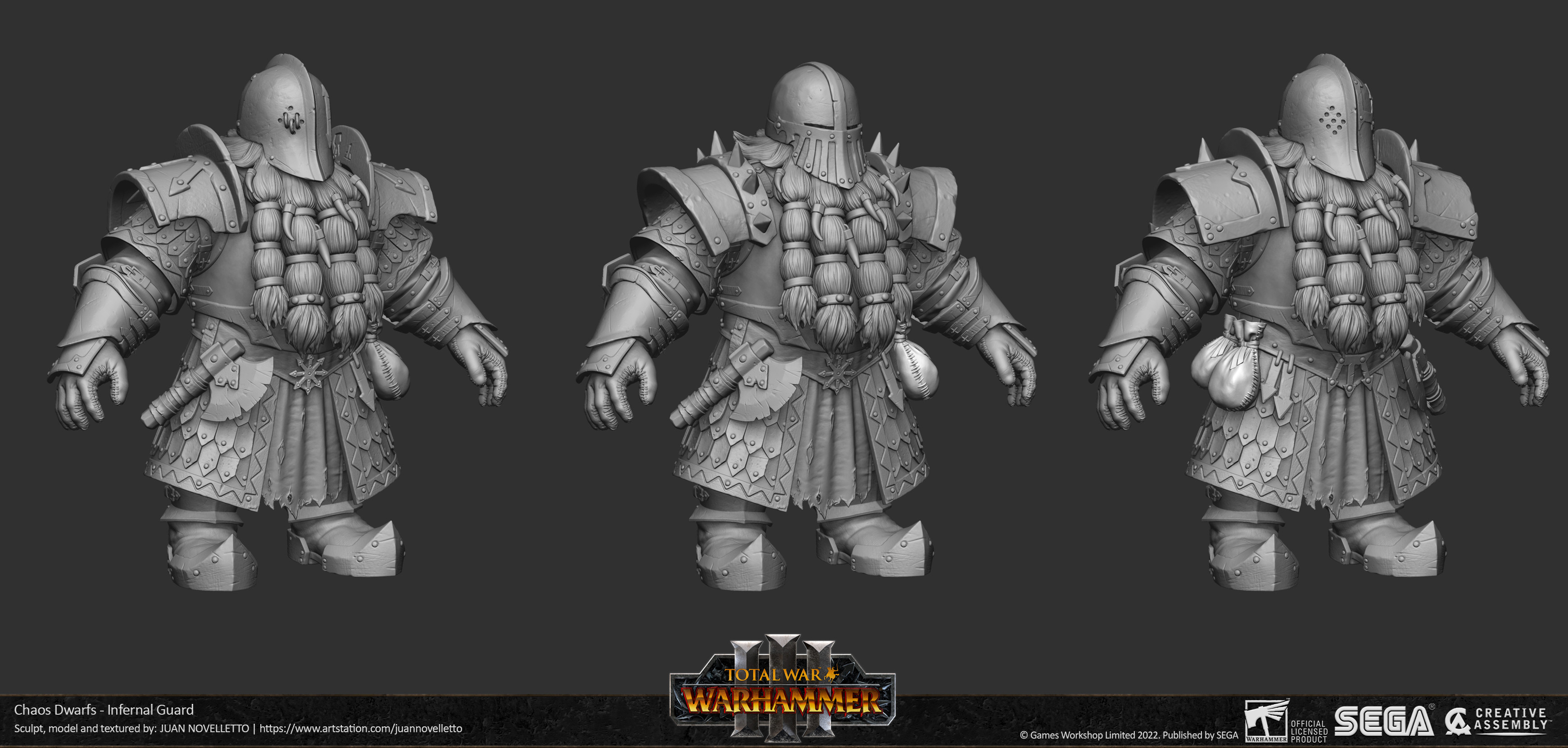 Juan Novelletto - Infernal Guard - Total War: Warhammer III - Forge of ...