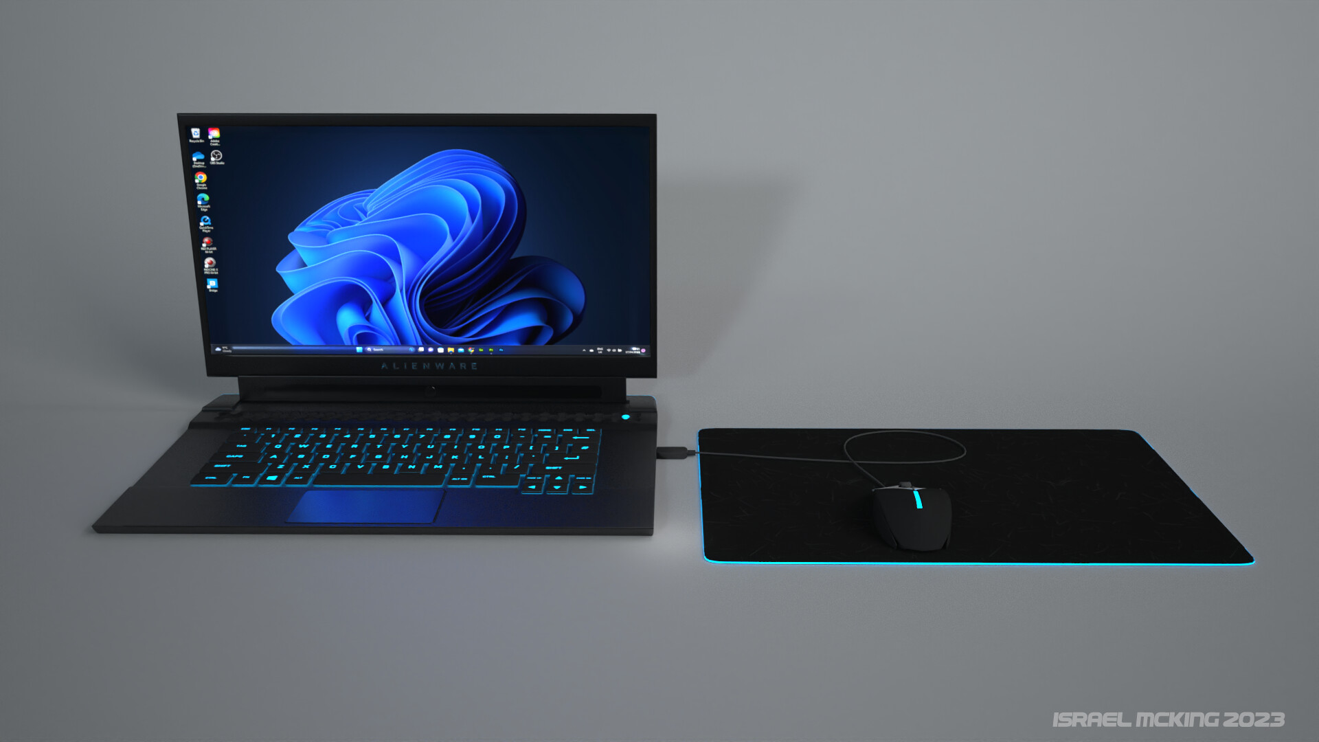 Israel Mcking - Alienware Laptop