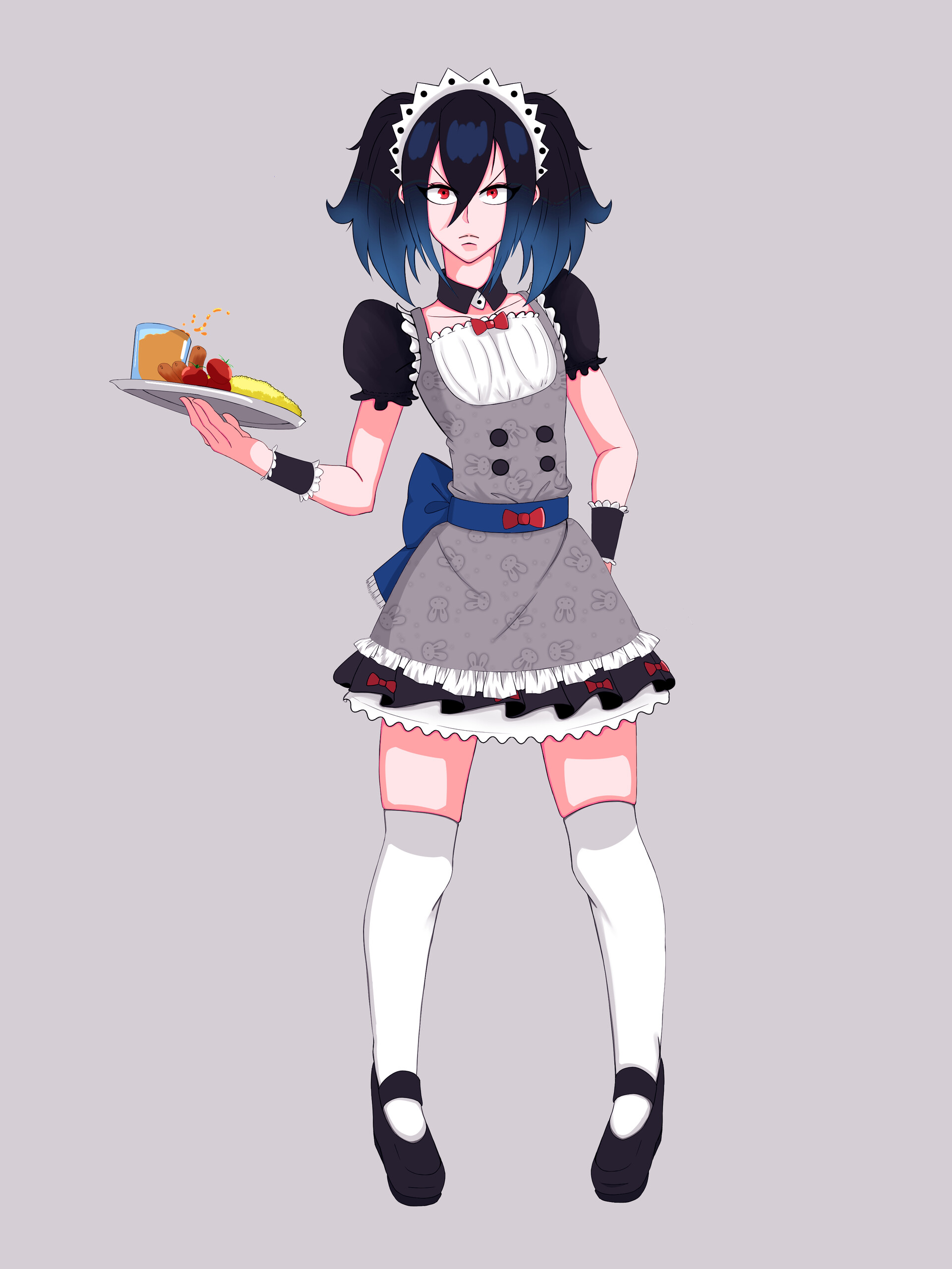 ArtStation - Oc character Maid girl