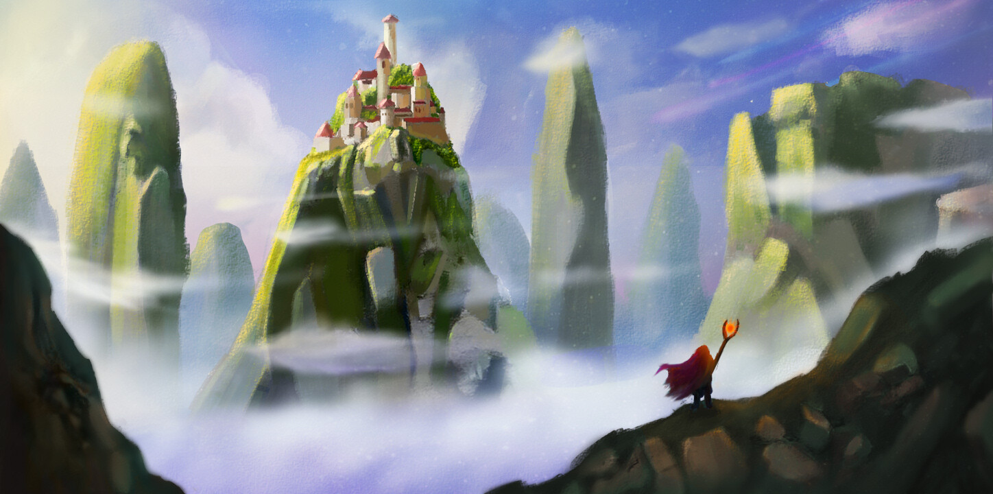 ArtStation - Fantasy castle