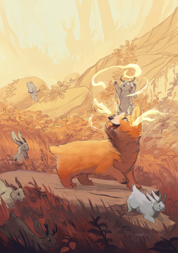ArtStation - Magic antlers