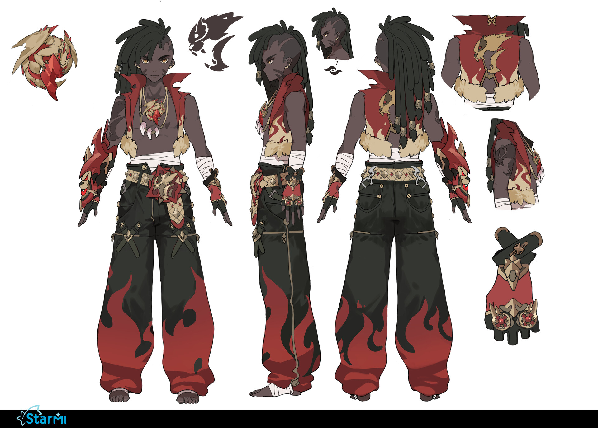 ArtStation - some character designs I have done for project Dragonspire