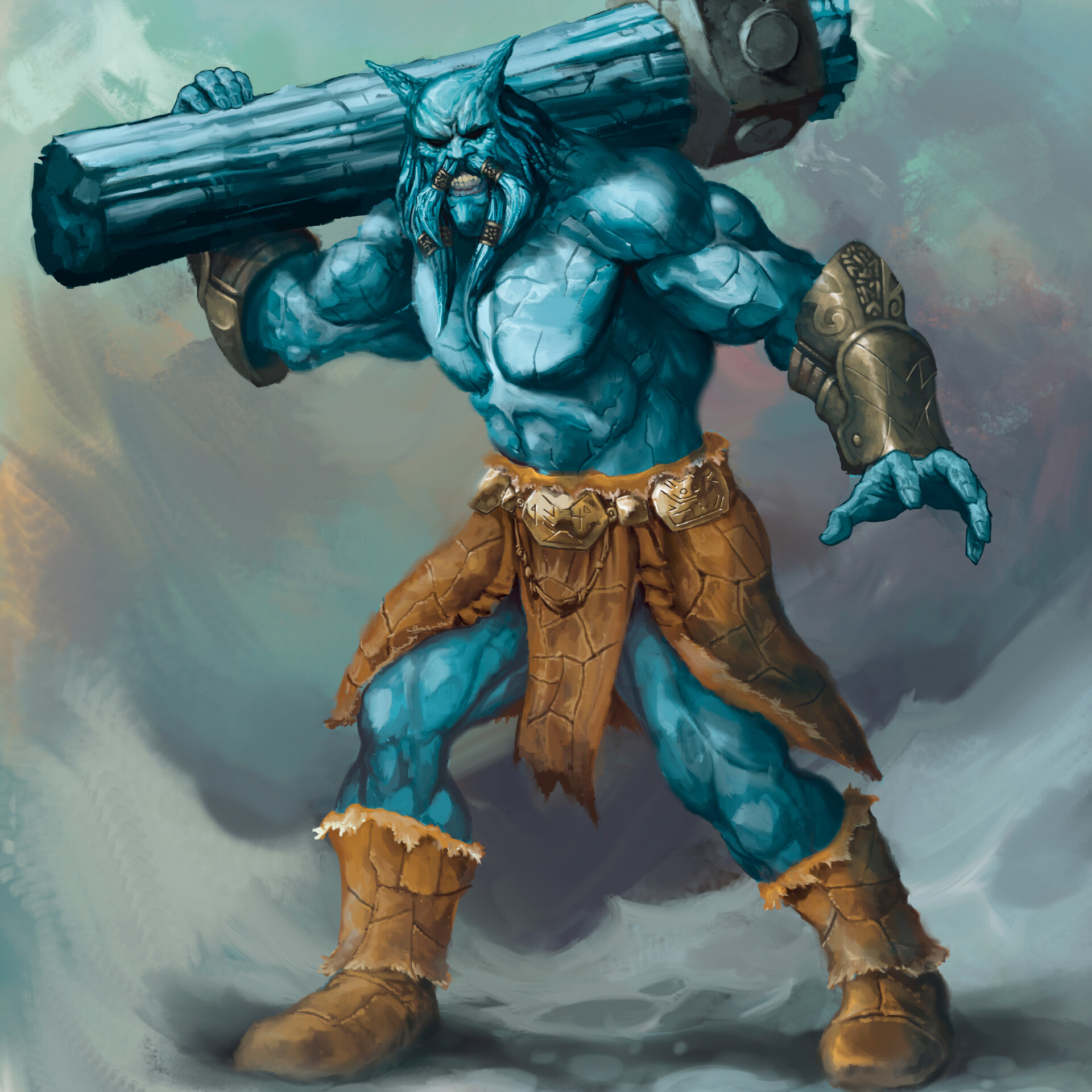 ArtStation - Frost Troll