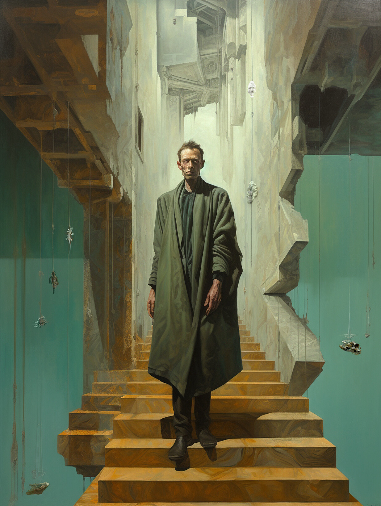 ArtStation - "Hanging by a Thread"