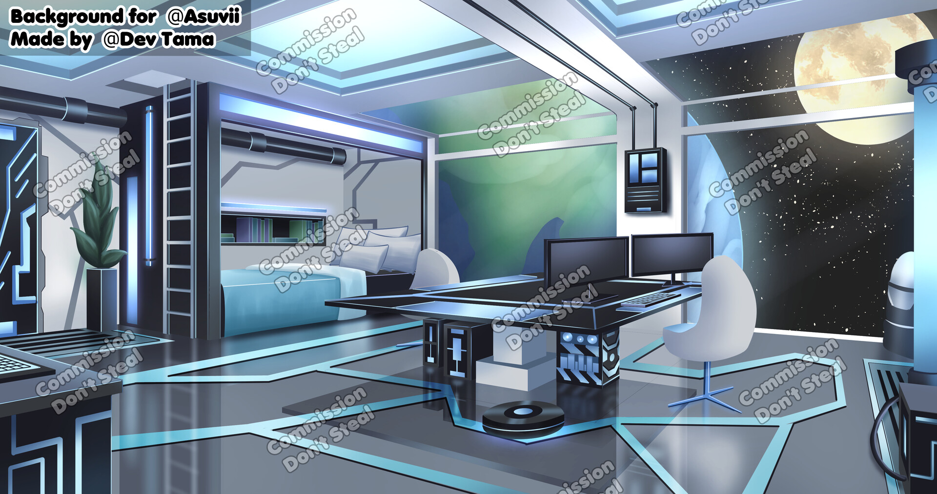 ArtStation - Spaceship Room