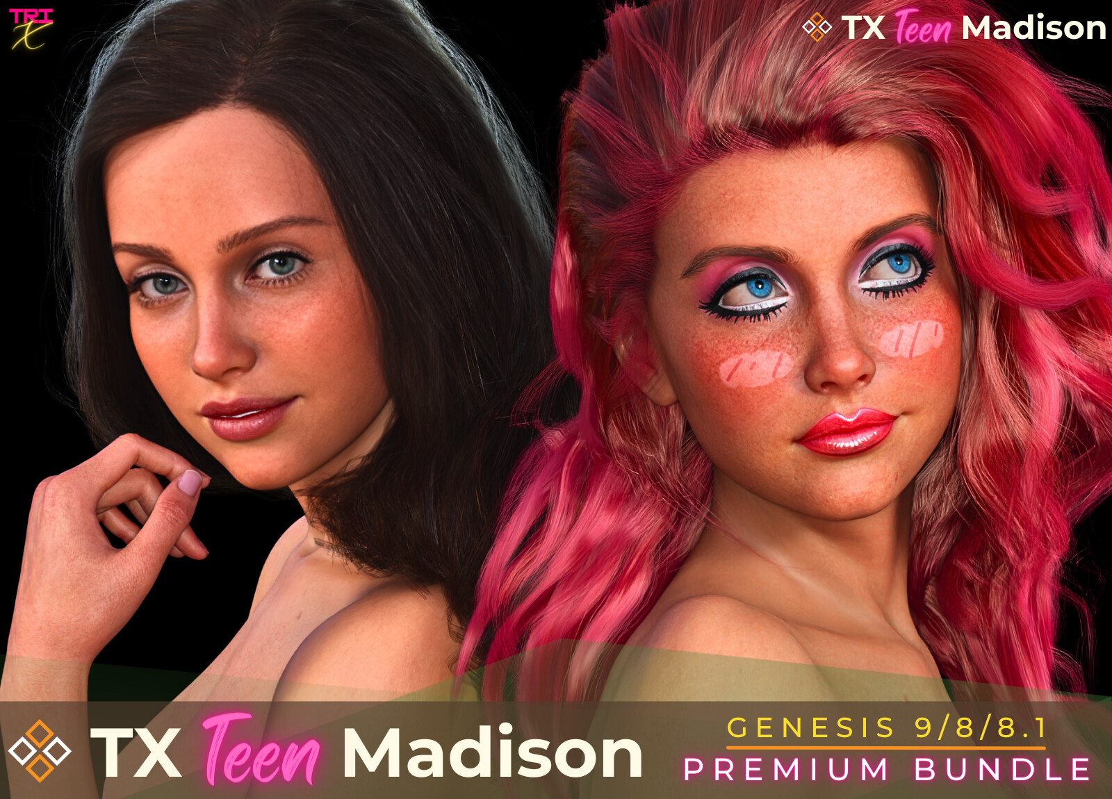 ArtStation - TX Teen Madison for G9 G8 G8.1