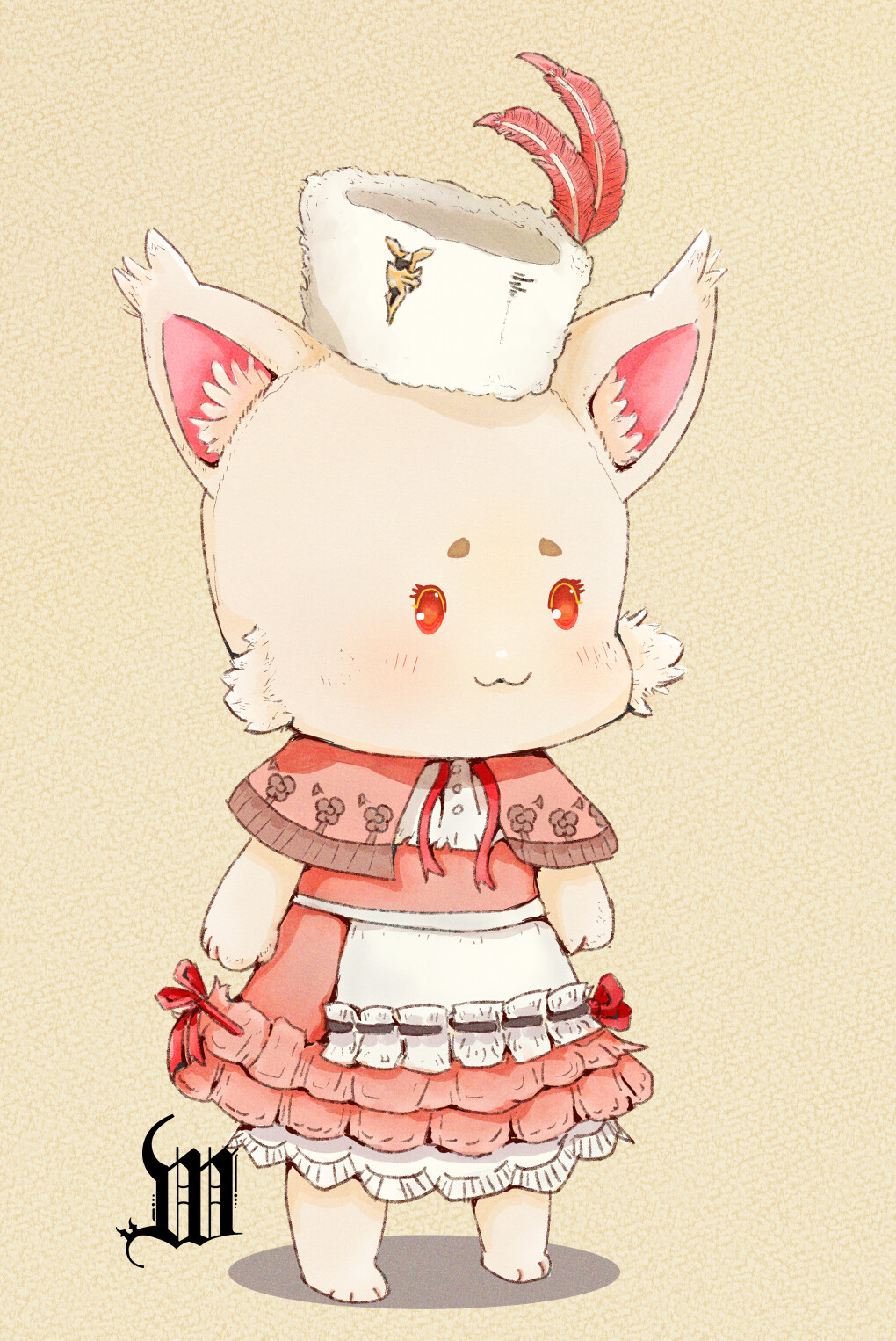 ArtStation - Cat in a Dress