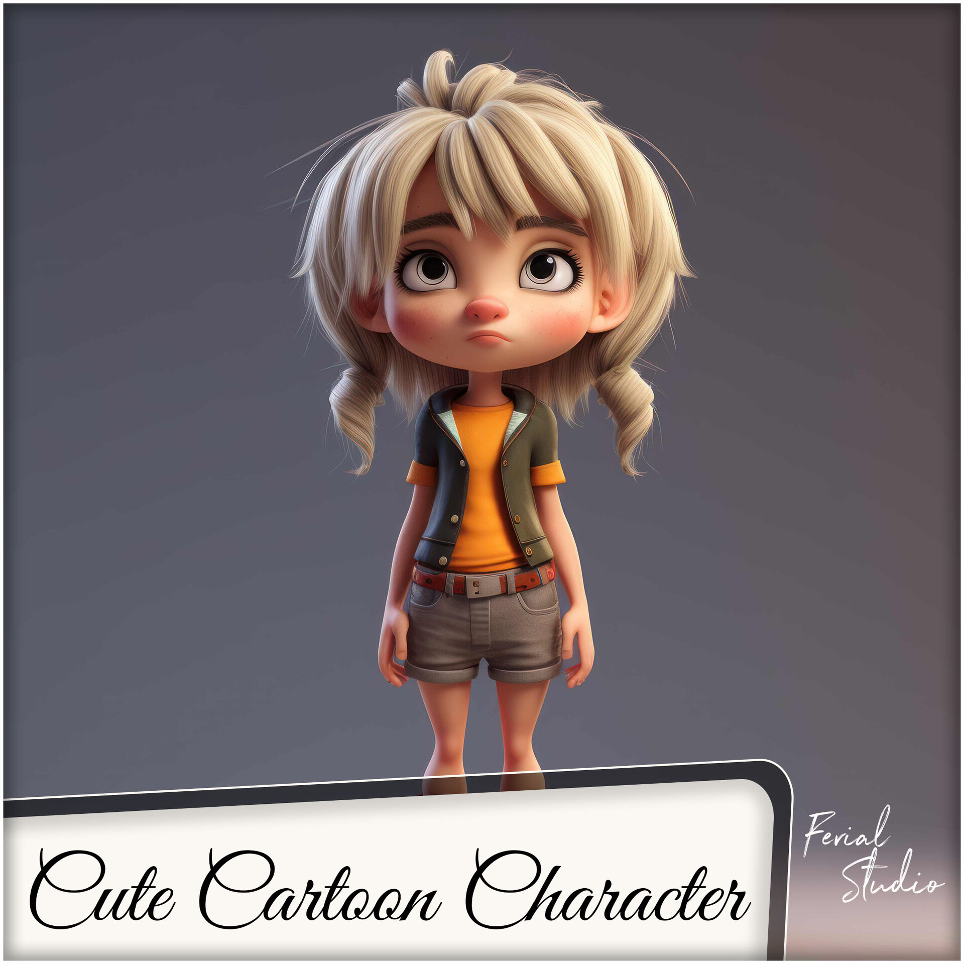 ArtStation - 🔹200 Cute Cartoon Character Reference Image Pack v.1