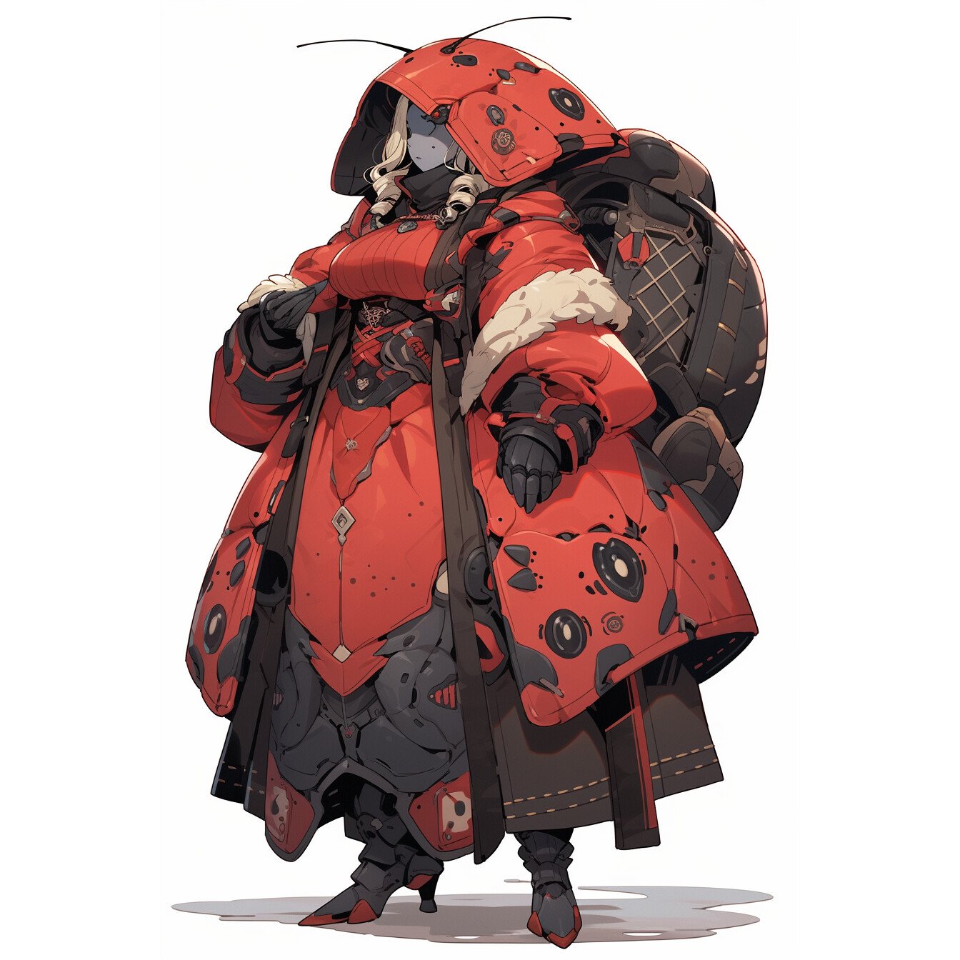 Butokki - Humanoid Insect _ Lady Beetle