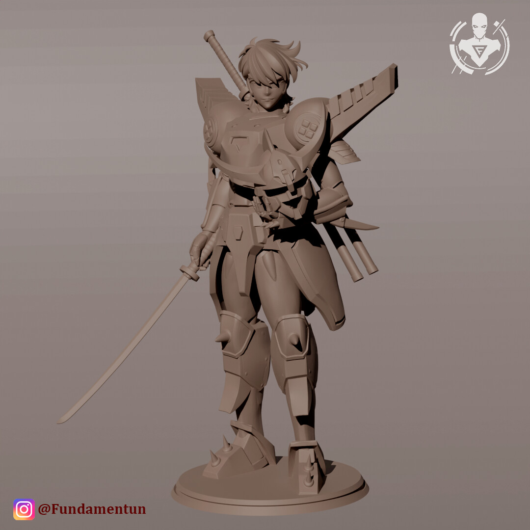 #Fundamentun - Ryo Sanada, Yoroiden Samurai Troopers (鎧伝サムライトルーパー)