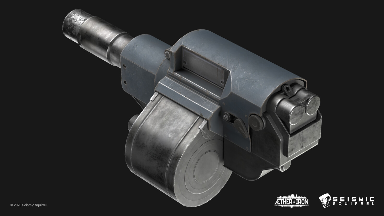 Mustafa Shukri - Aether & Iron : Grenade Launcher