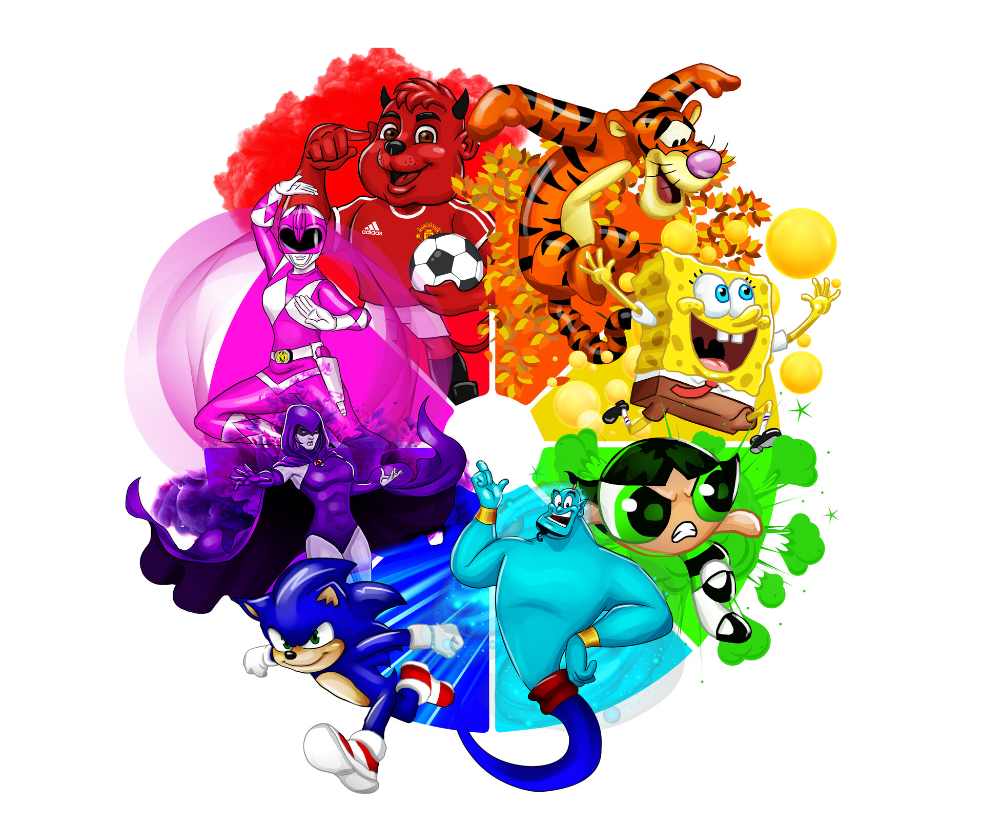 ArtStation - color wheel challenge