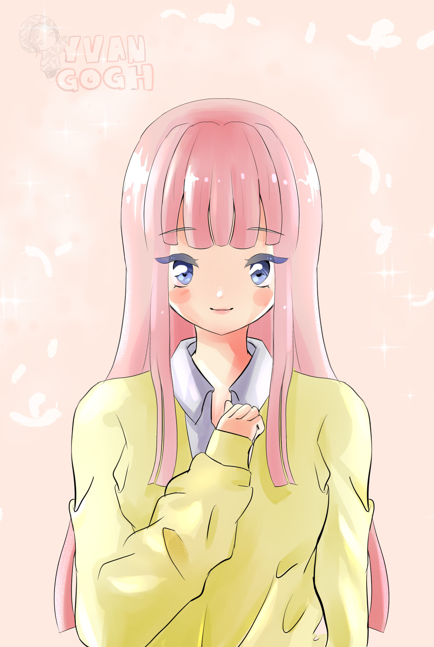 van van van - 90s Anime style [recolored]