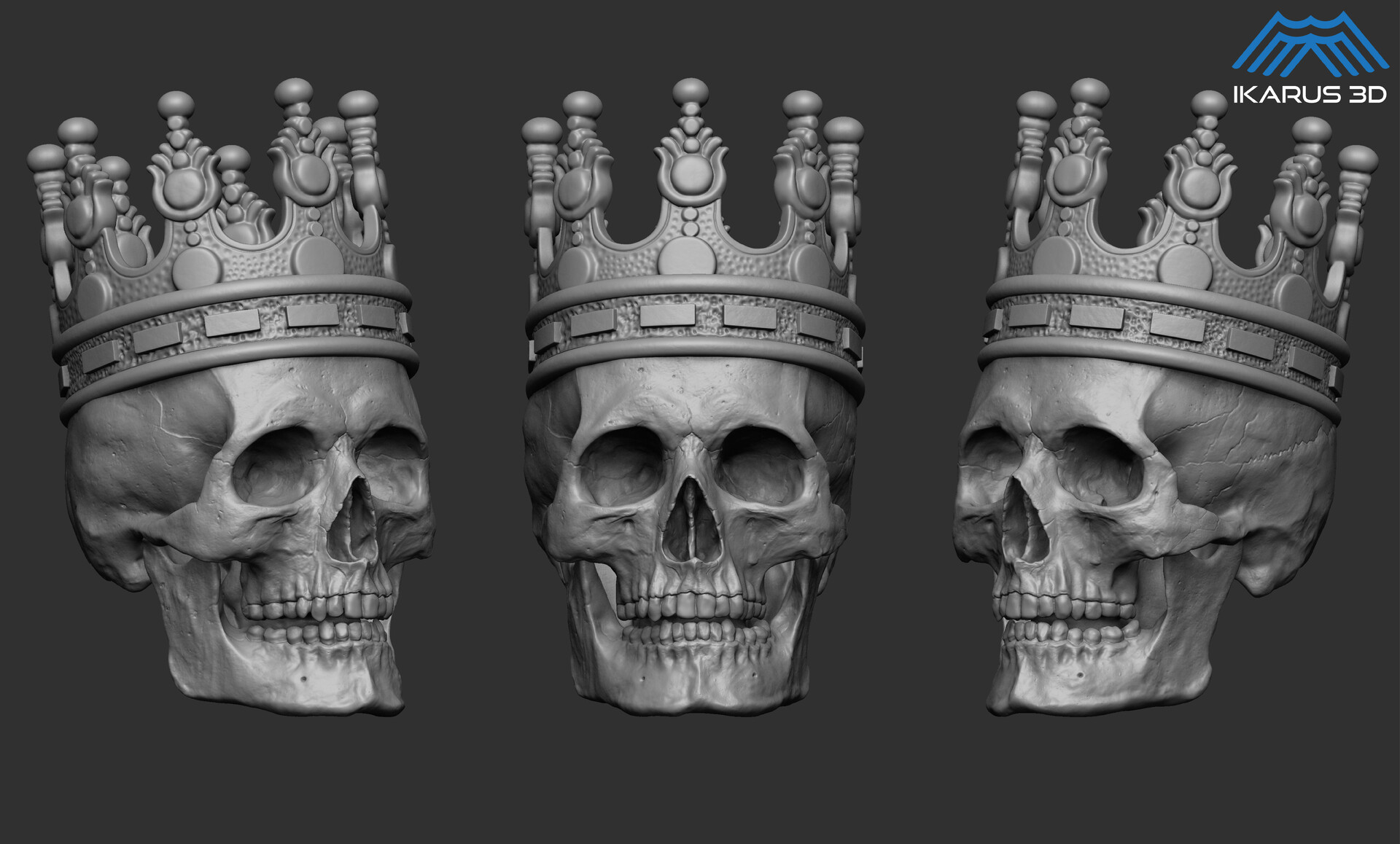 ArtStation - Human 3D Skull