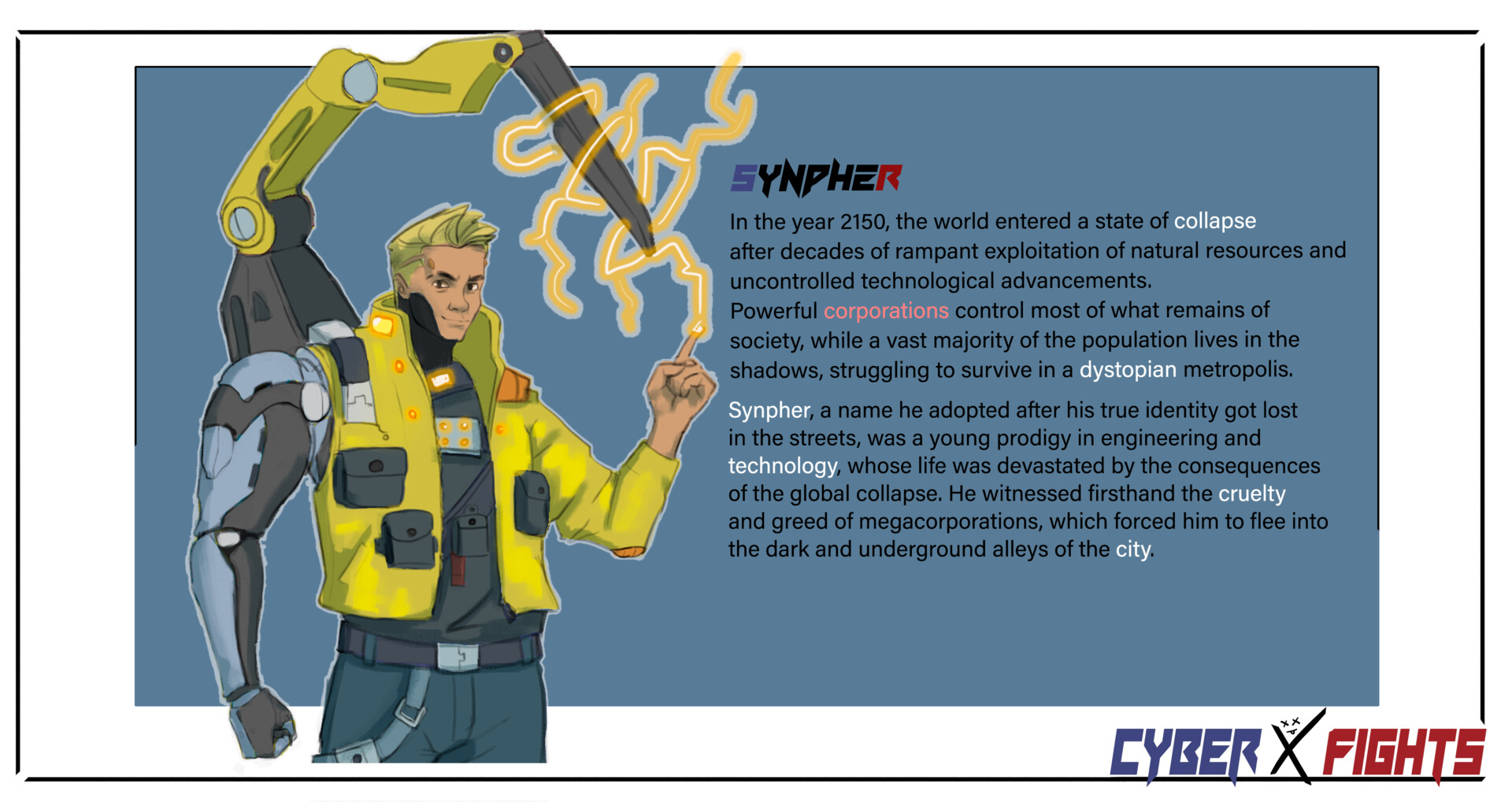 ArtStation - Project Cyber Fighters