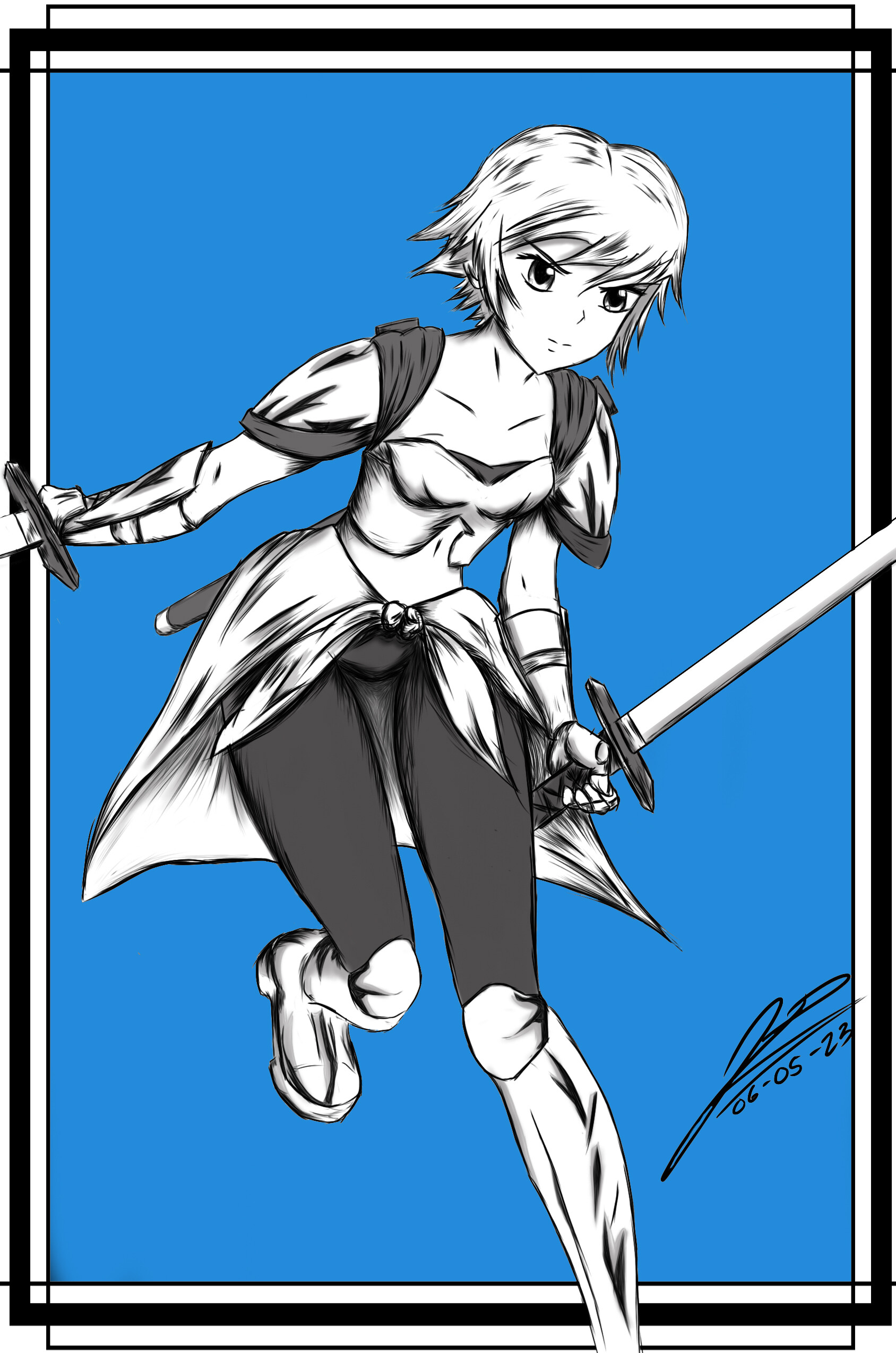 ArtStation - Linneth Action, Project Manga IV