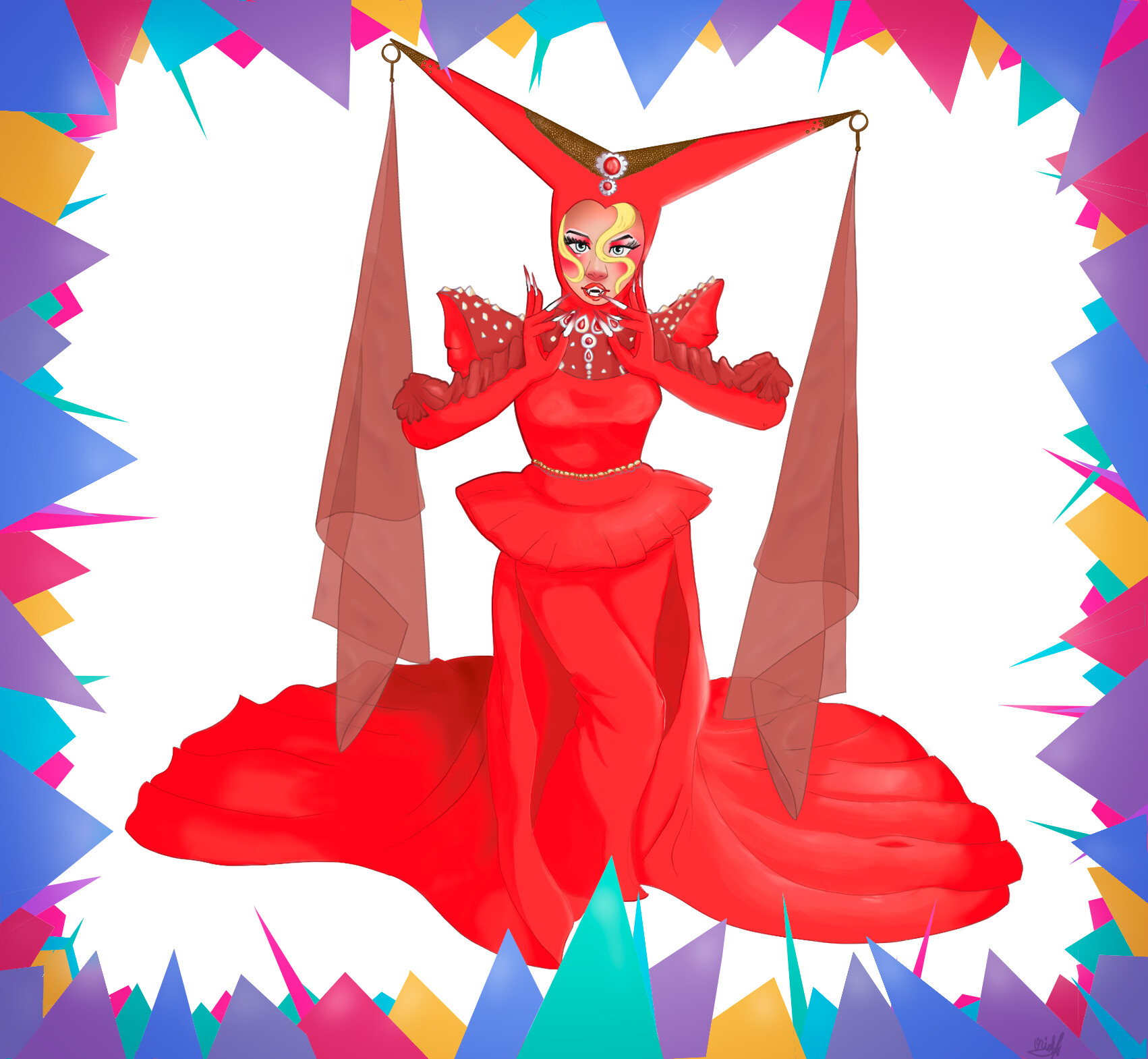 ArtStation - C-Pher Promo Look (La Más Draga 4)