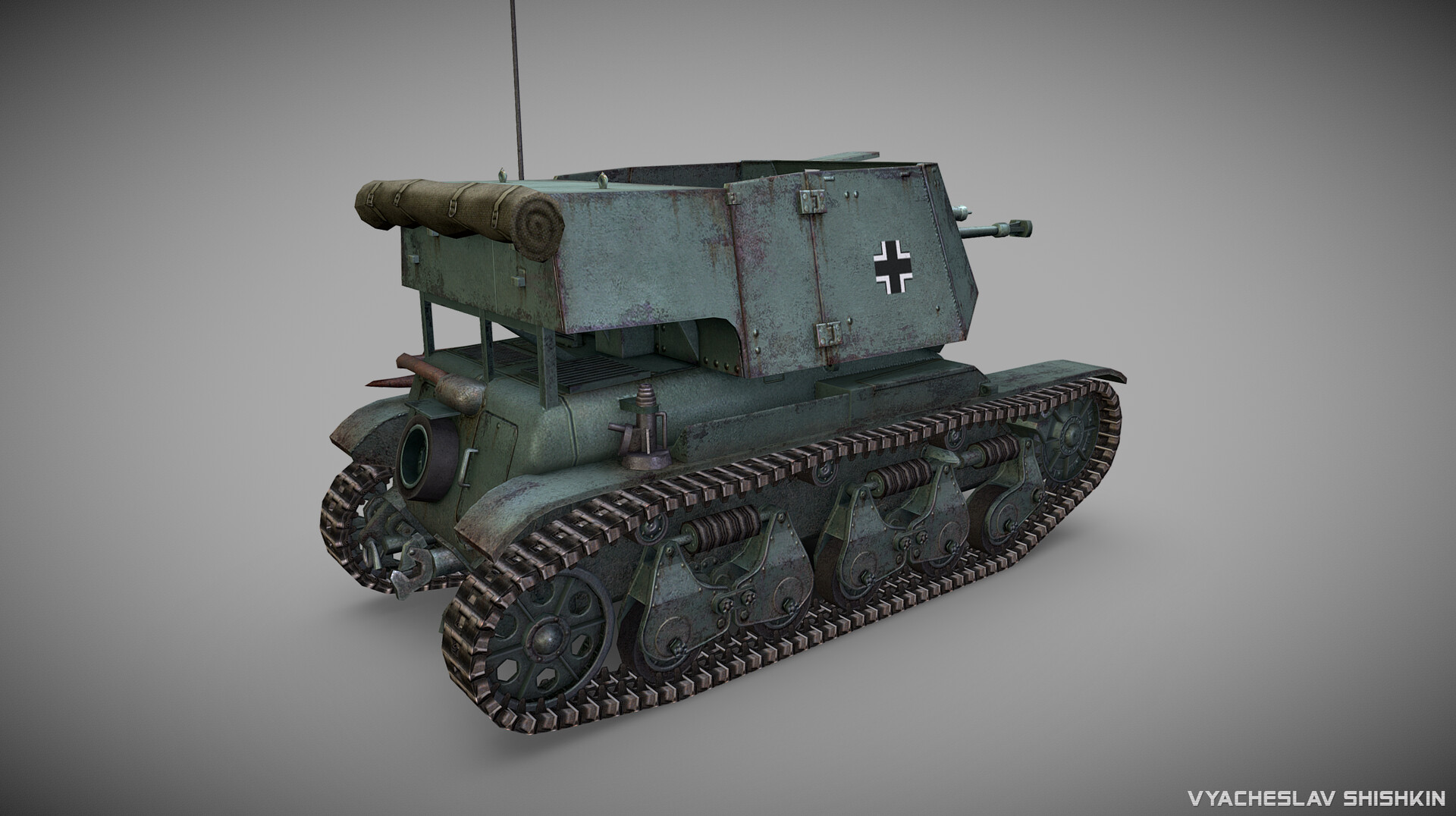 Vyacheslav Shishkin - Panzerjager 35R for "World of Tanks" MMO