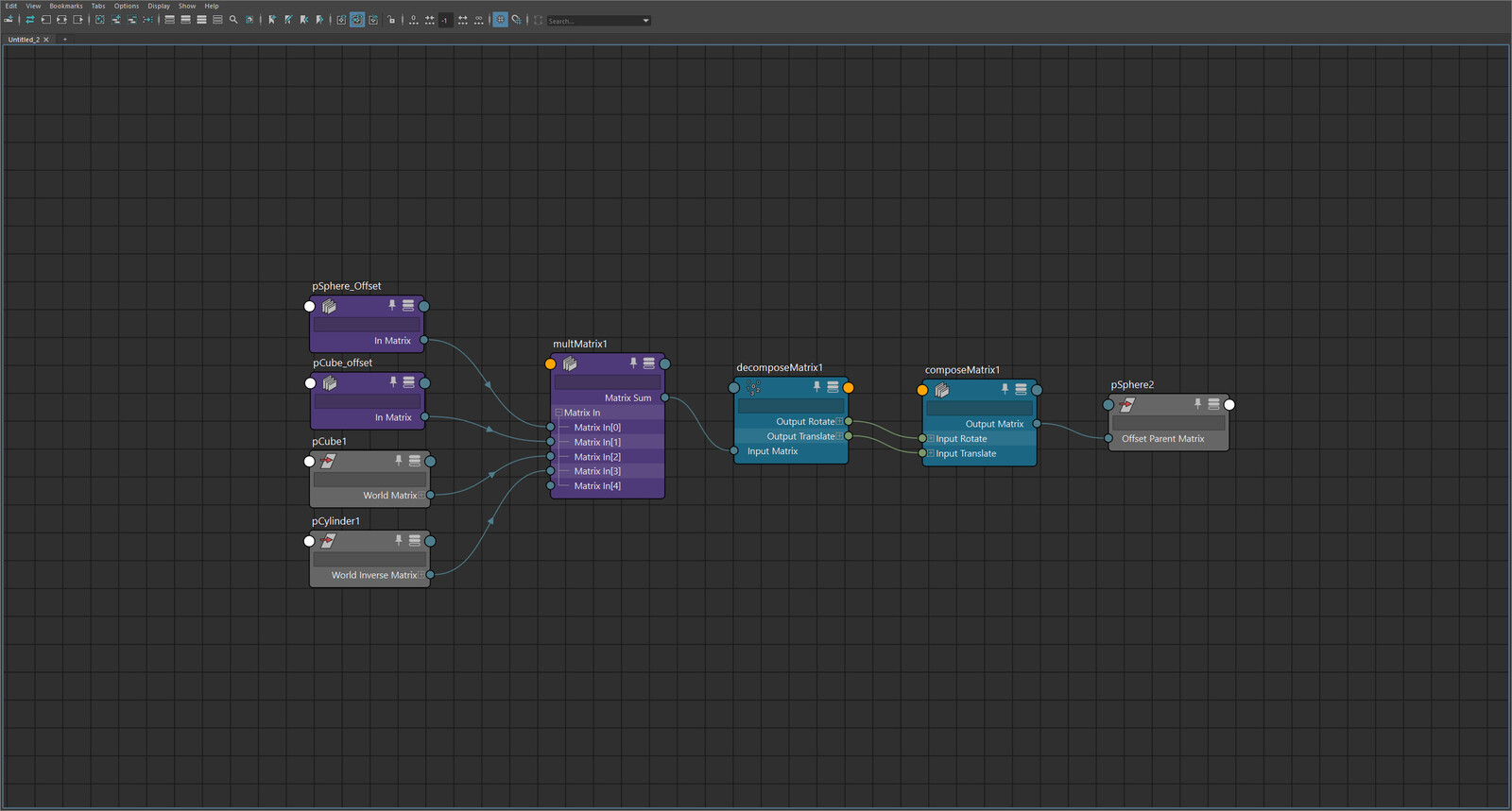 Jáchym Vyskočil - Matrix parent script