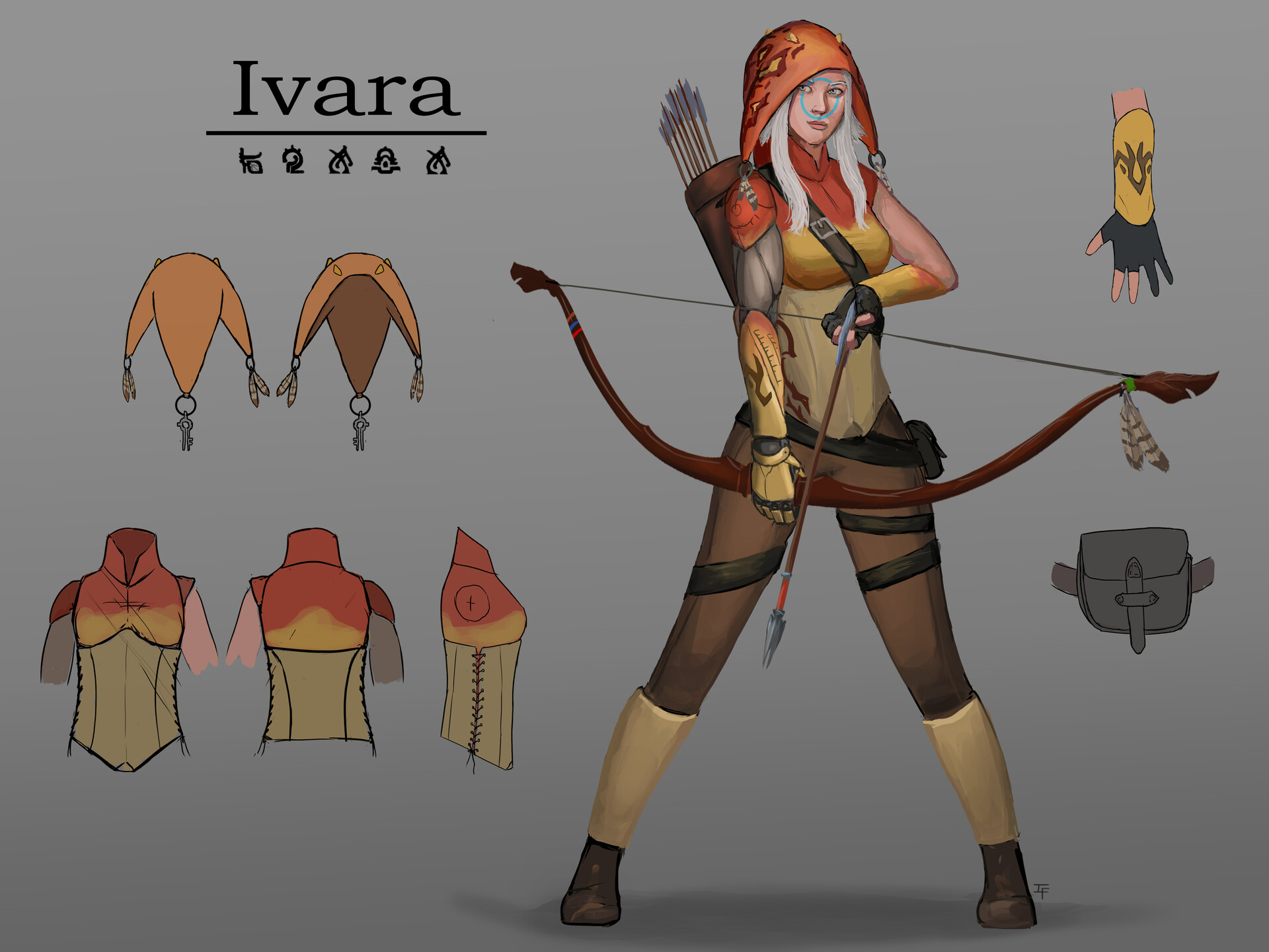 ArtStation - Soul/War Fanart: Ivara & Mag