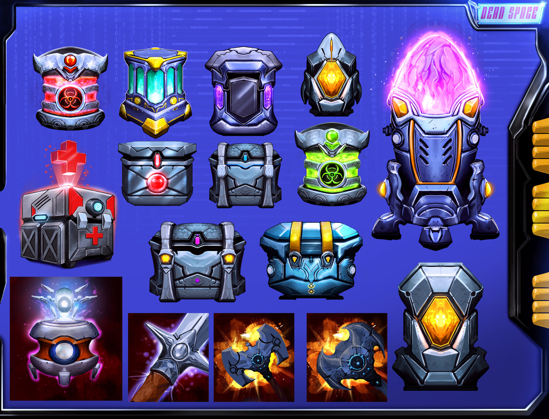 ArtStation - game 2D assets