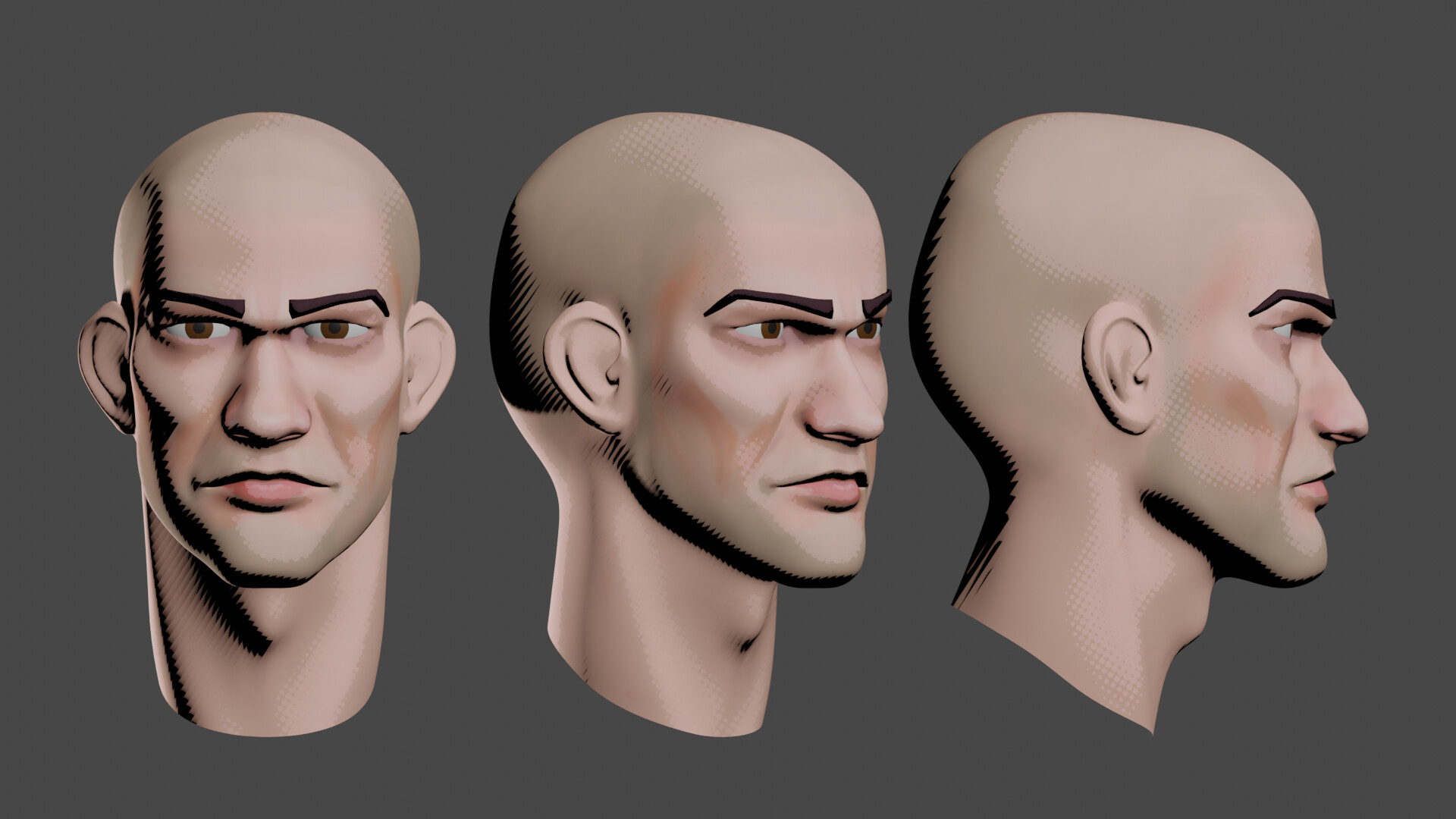 ArtStation - Head modeling