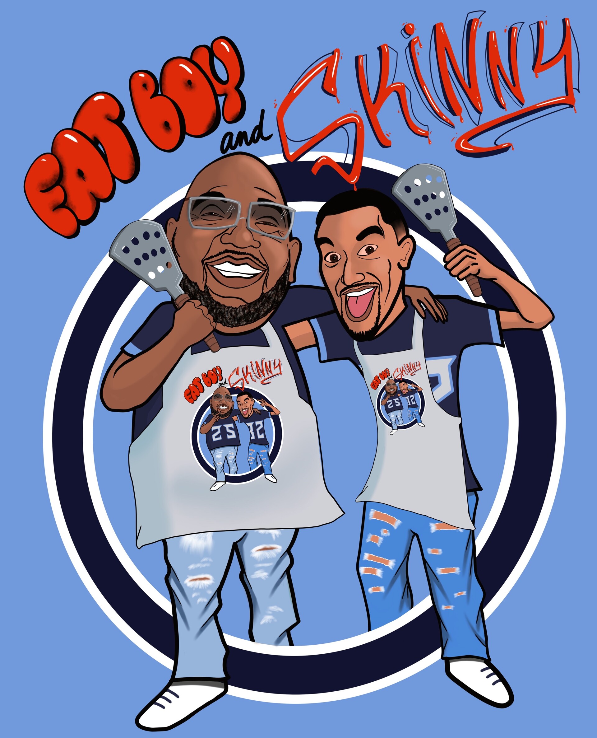 ArtStation - Fat Boy and Skinny