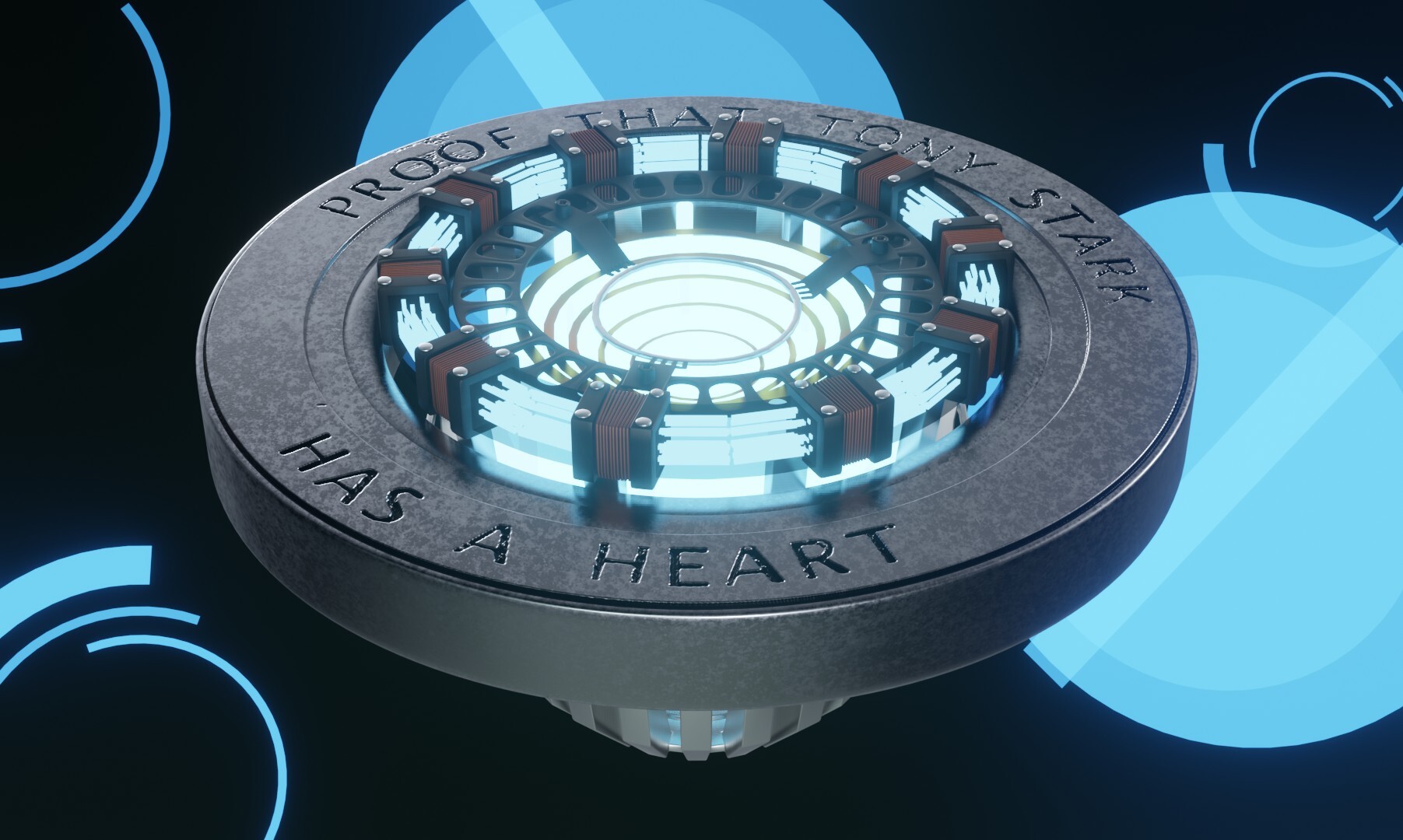 ArtStation - Tony Stark Arc Reactor / Ironman